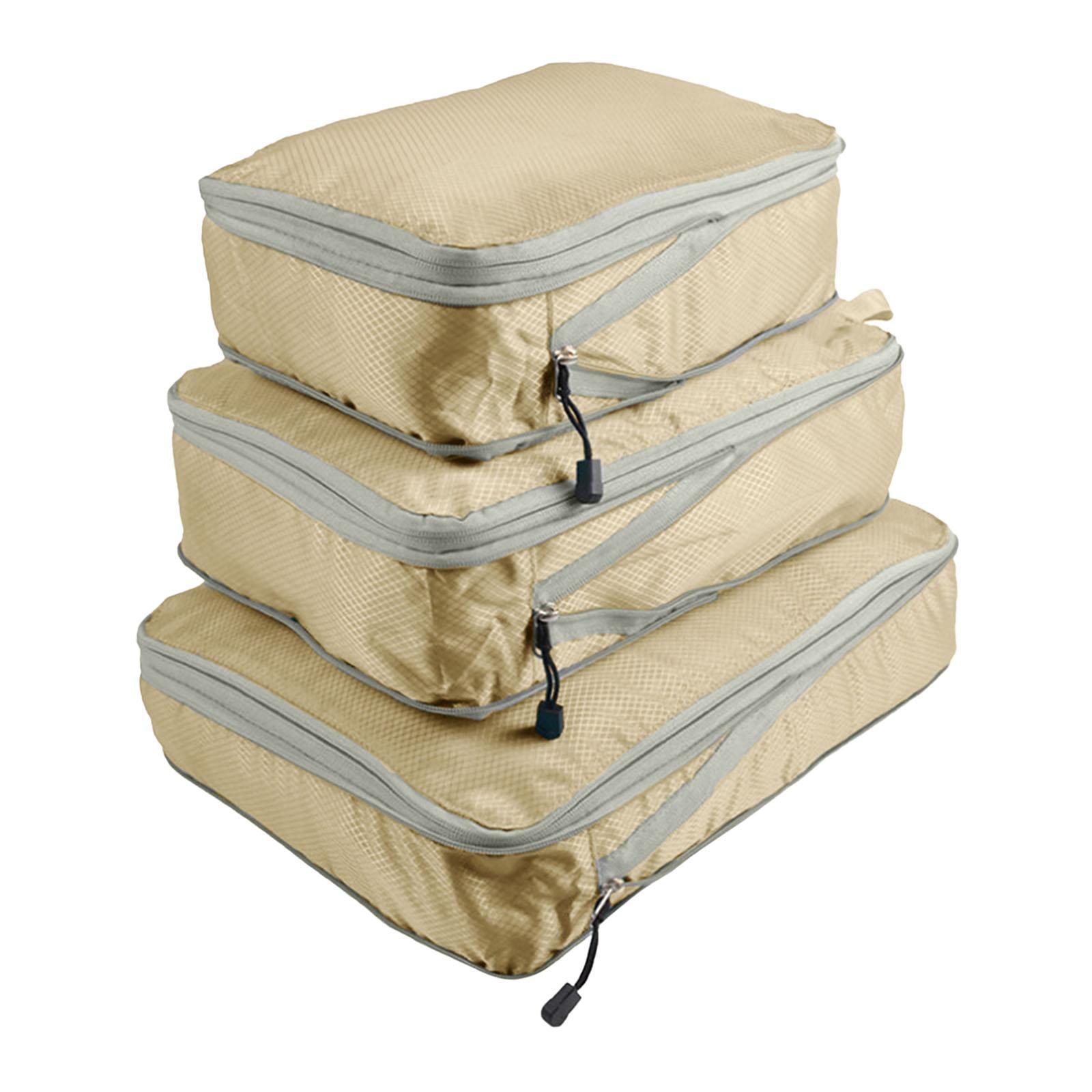 YWJLQH Compression Packing Cube Travel Essentials Zipper Underwear Cube ...