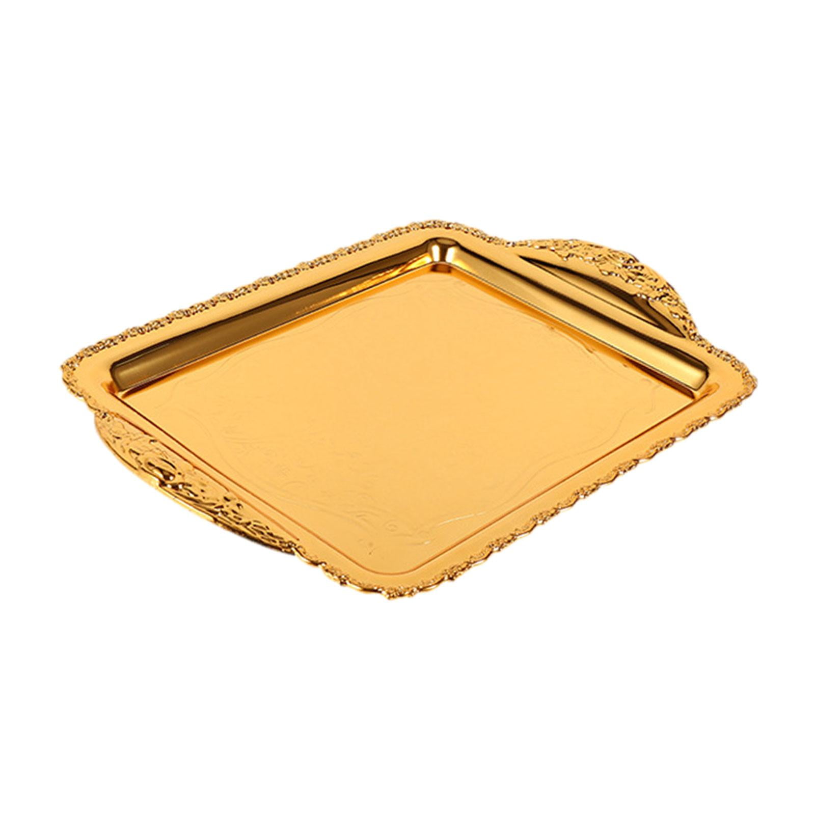 YWJLQH Food and Snacks Tray Dessert Plate Easy to Resistant Traditional ...