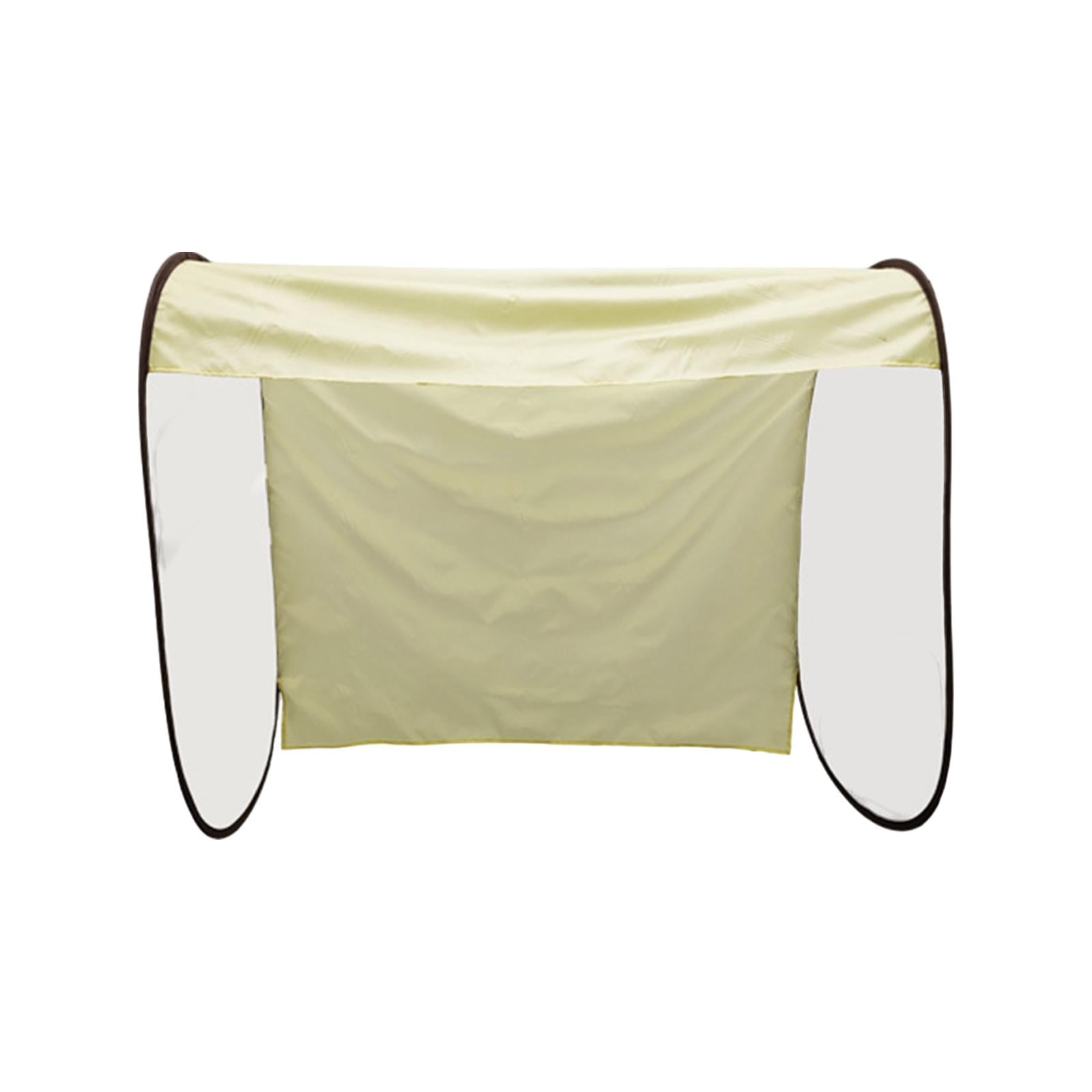 YWJLQH Garment Rack Cover for Clothes Drying, Water And Wind Storage ...