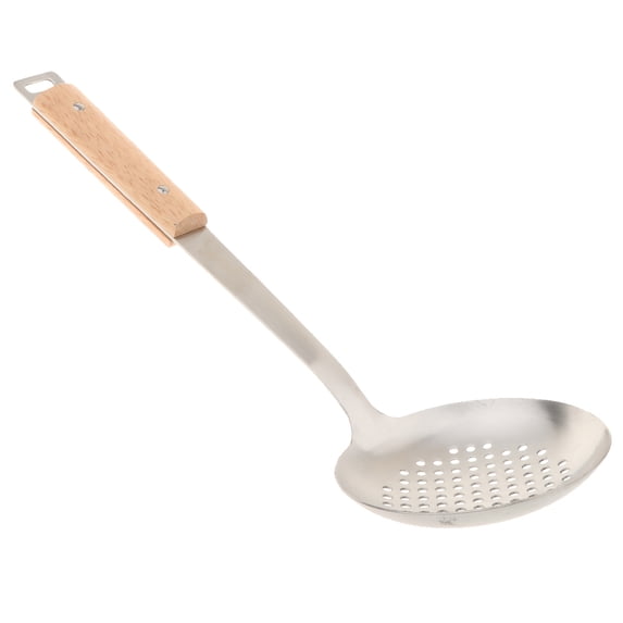 YWJLQH Heat Resistant Stainless Steel Spatulas | Wooden Handle Spatula ...