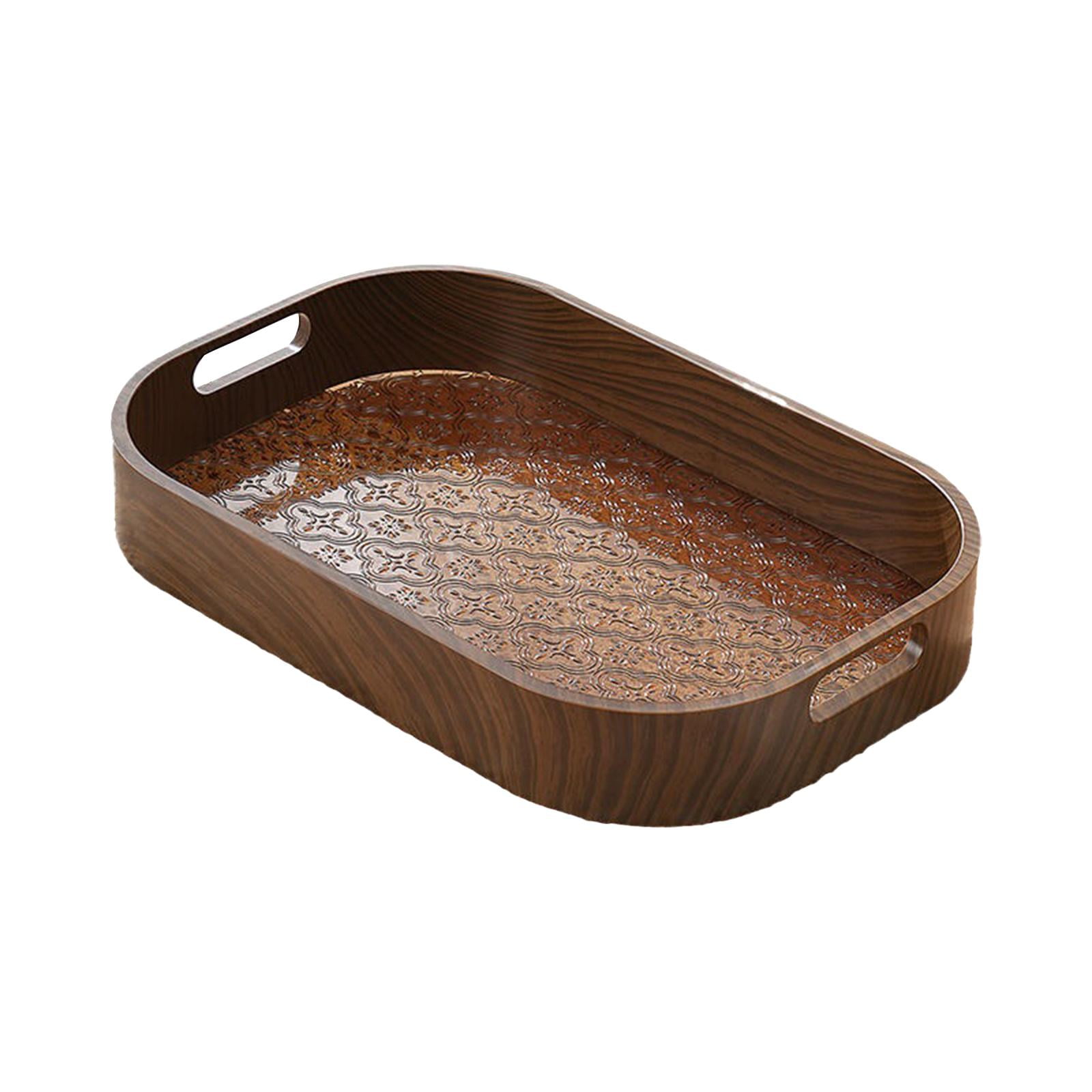 YWJLQH Kitchen Serving Tray Countertop Decorative Tray Snack Candies ...