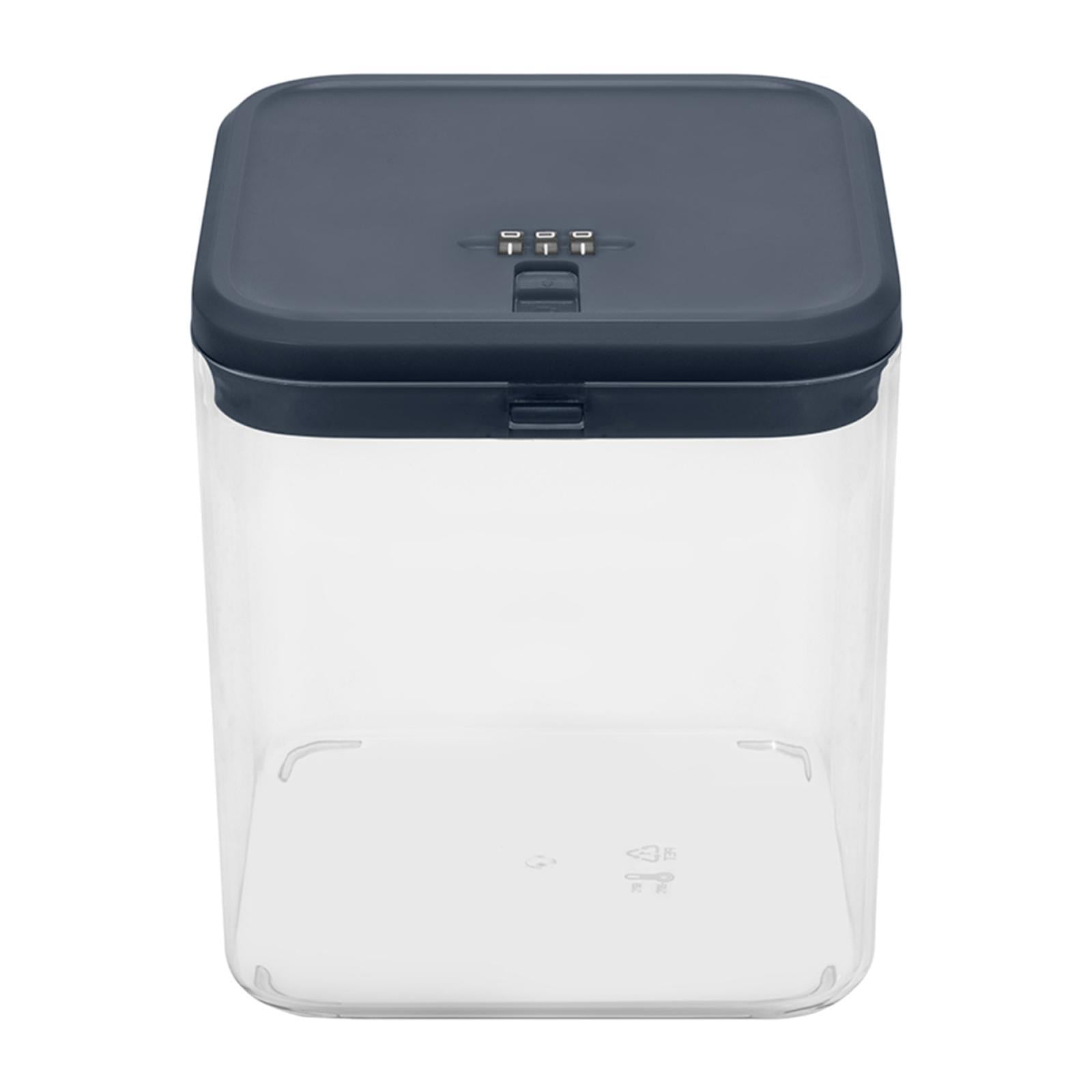 YWJLQH Lock Box Compact Lockable Storage Container for Desktop ...