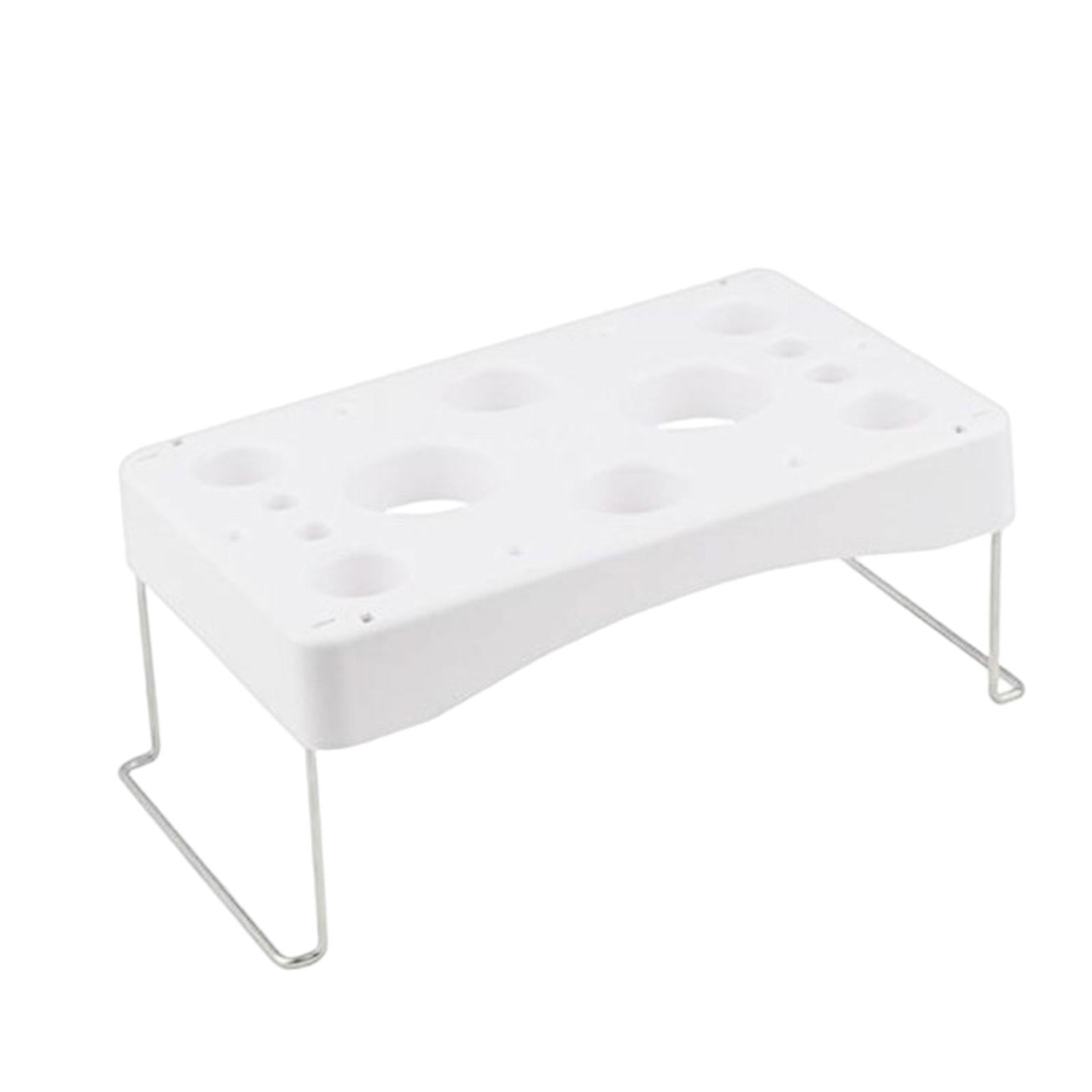 YWJLQH Portable Piping Bag Stand Storage Display Tray Storage Rack ...