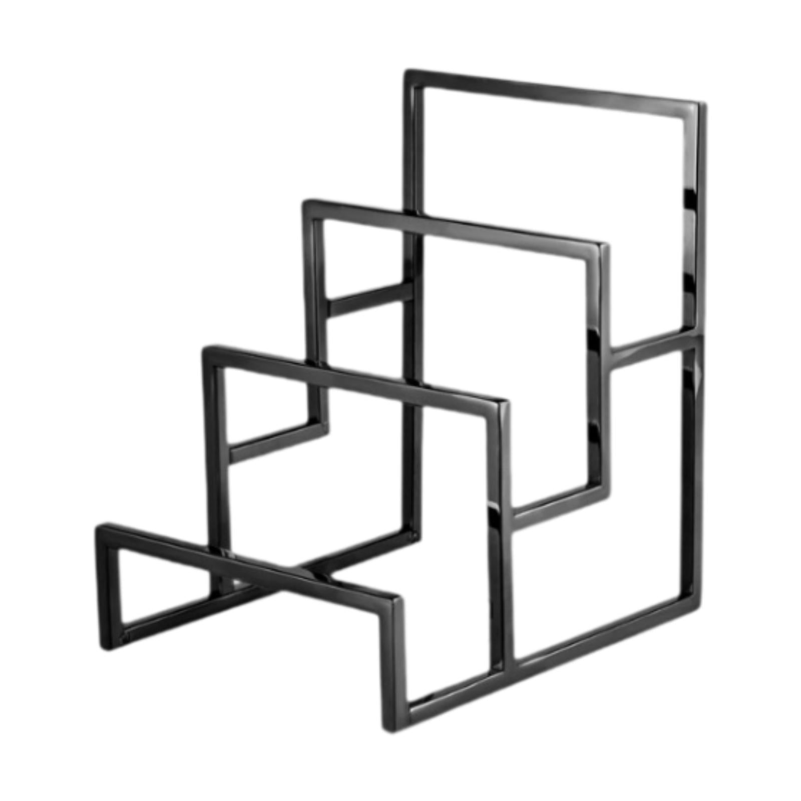 YWJLQH Purse Display Stand 3 Layer Metal Modern Clutch Holder Riser ...