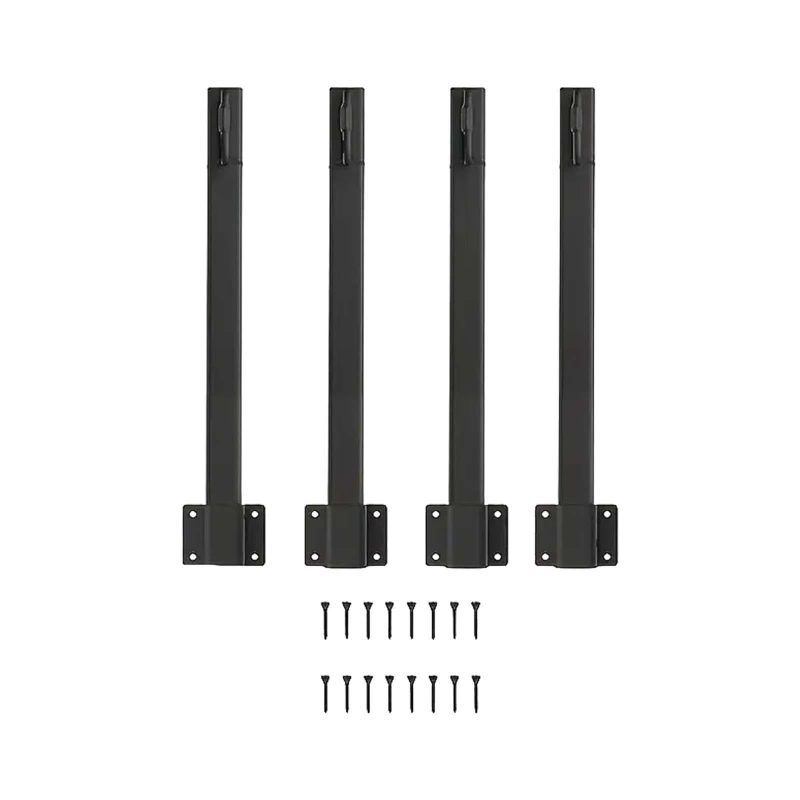 YWMJZEU 4Pcs Light Poles Pole Stand Metal Bracket Lighting Stand Light ...