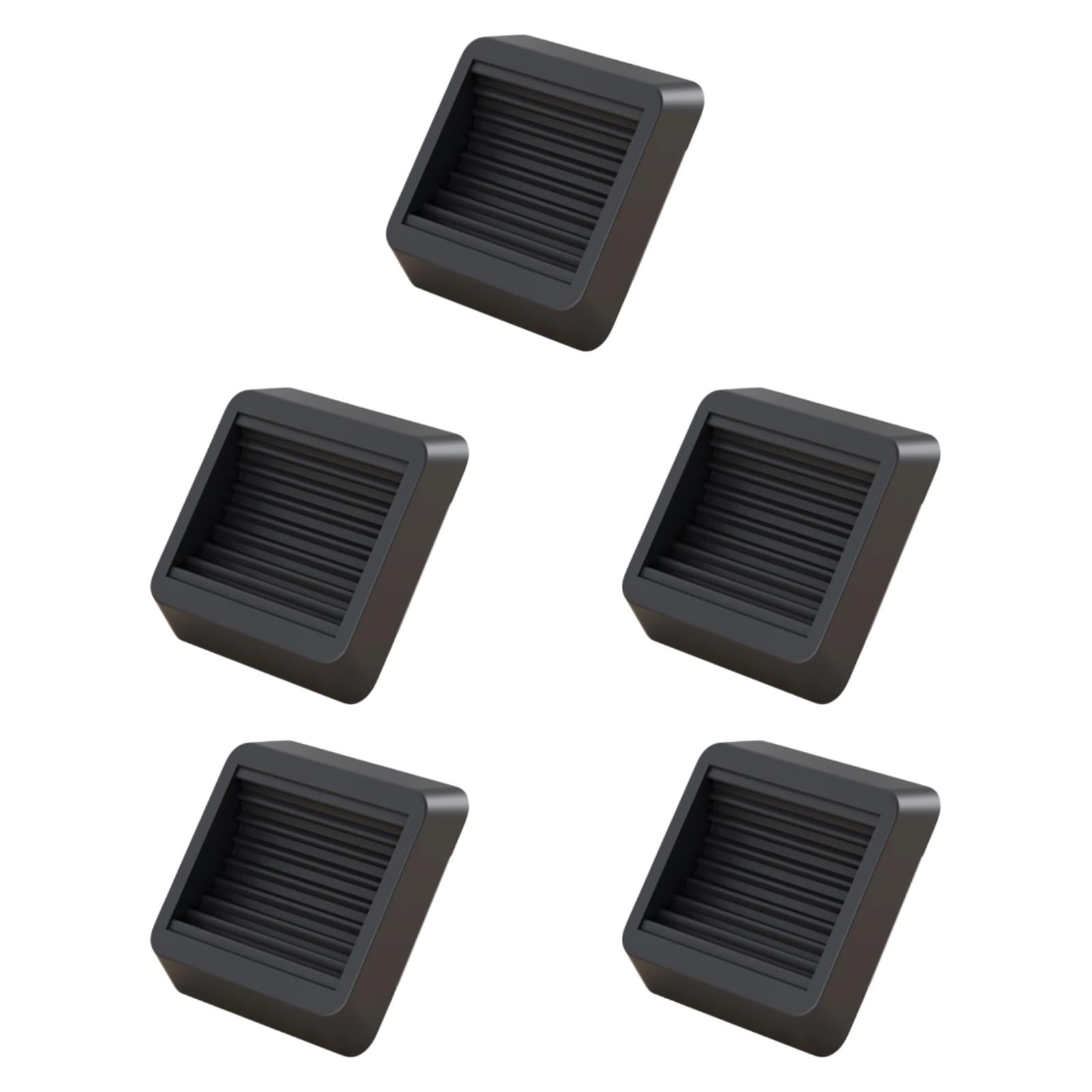 YWMJZEU 5 Pieces Furniture Caster Cups Furniture Pads Rubber Gripper ...
