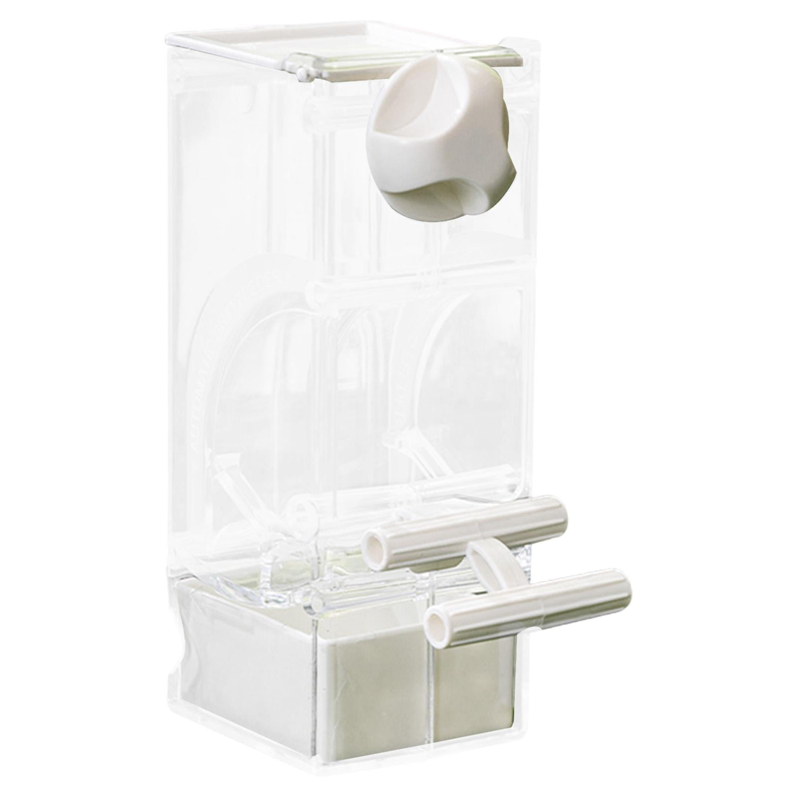 YWMJZEU Automatic Bird Feeder Clear Sturdy Bird Cage Accessories Bird ...