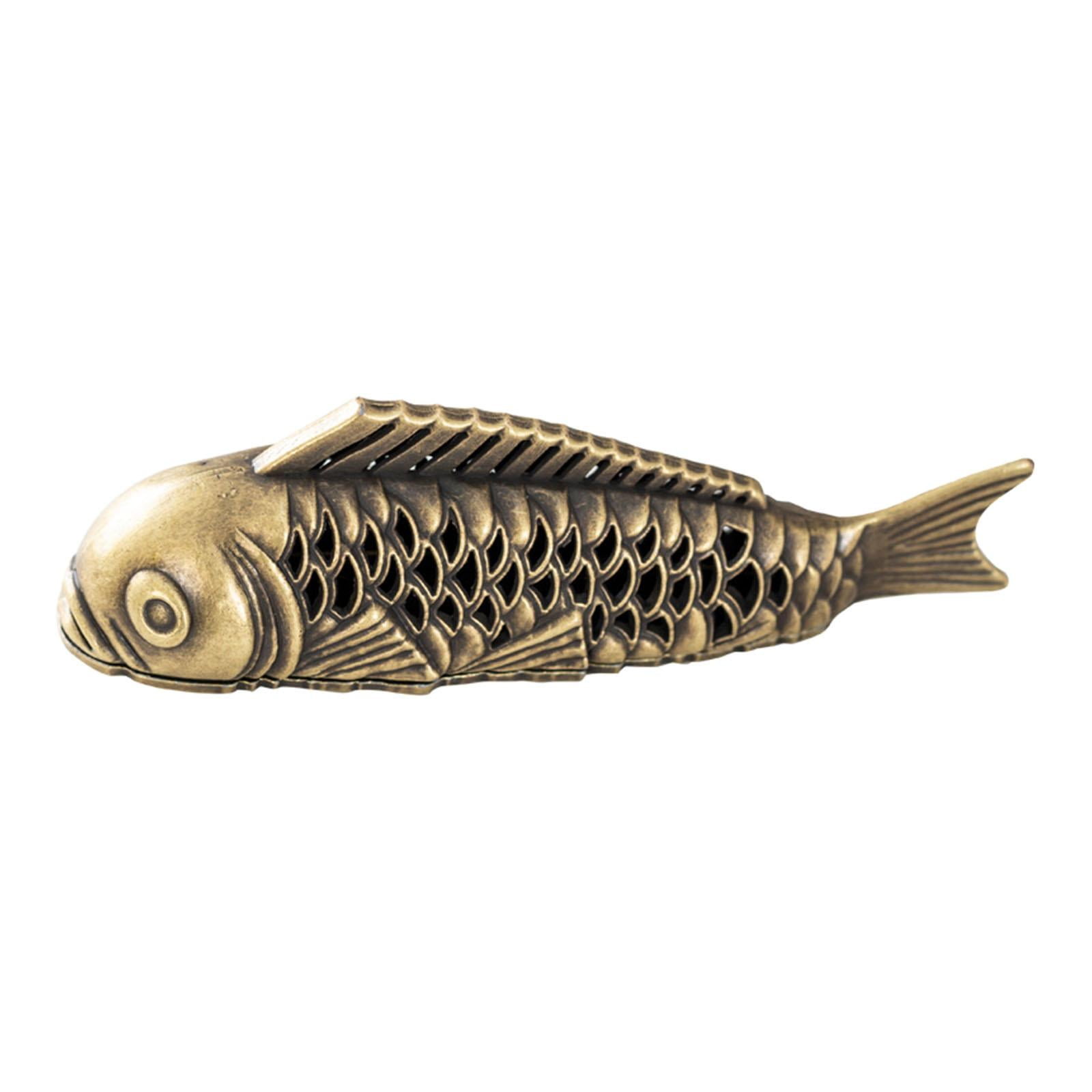 YWMJZEU Carp Incense Burner Incence Stick Holder Censer Decorative Fish ...