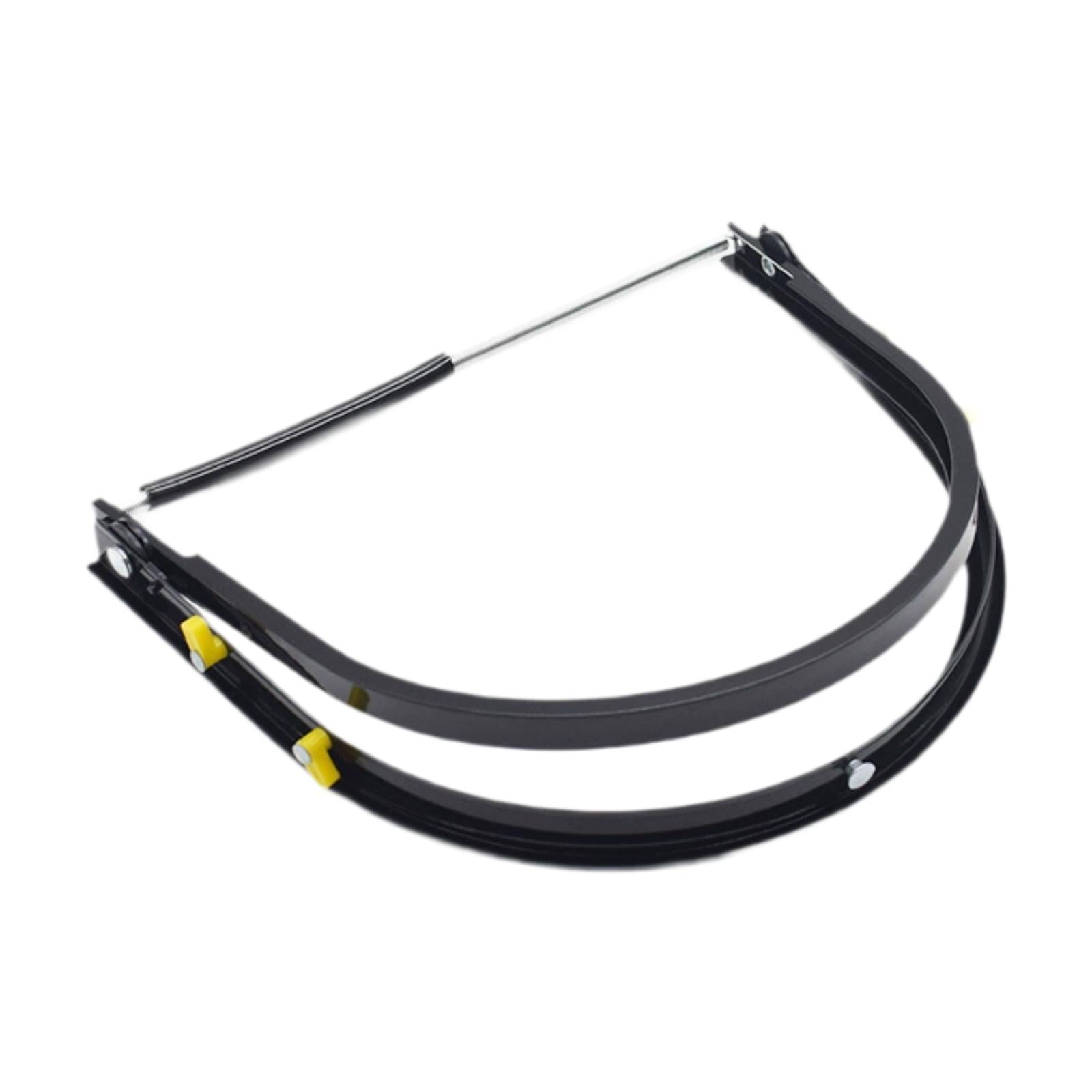 YWMJZEU Full Brim Hard Hat Face Shield Adapter Metal High Performance ...