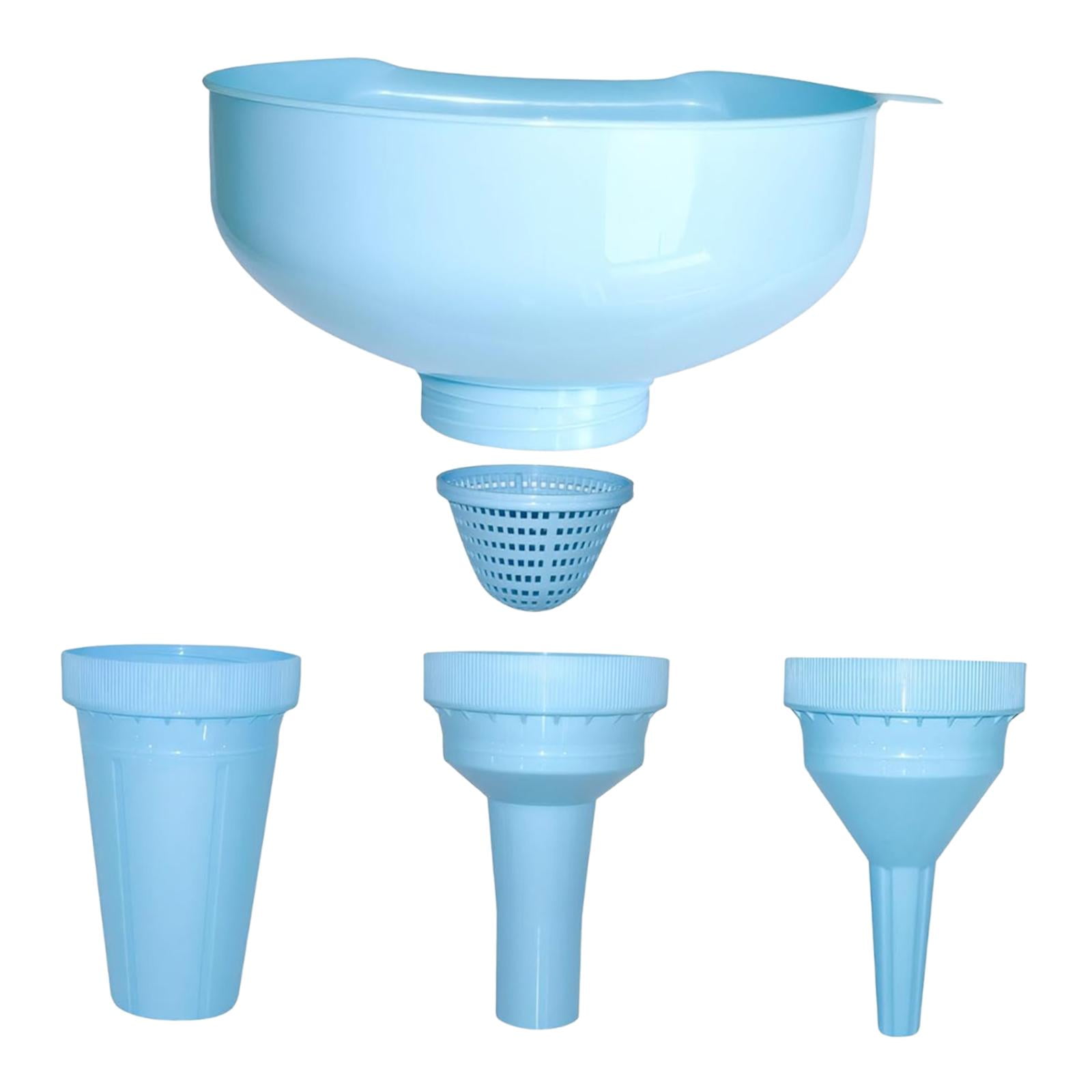 YWMJZEU Funnels for Kitchen Use with Strainer Multipurpose Wide Mouth ...