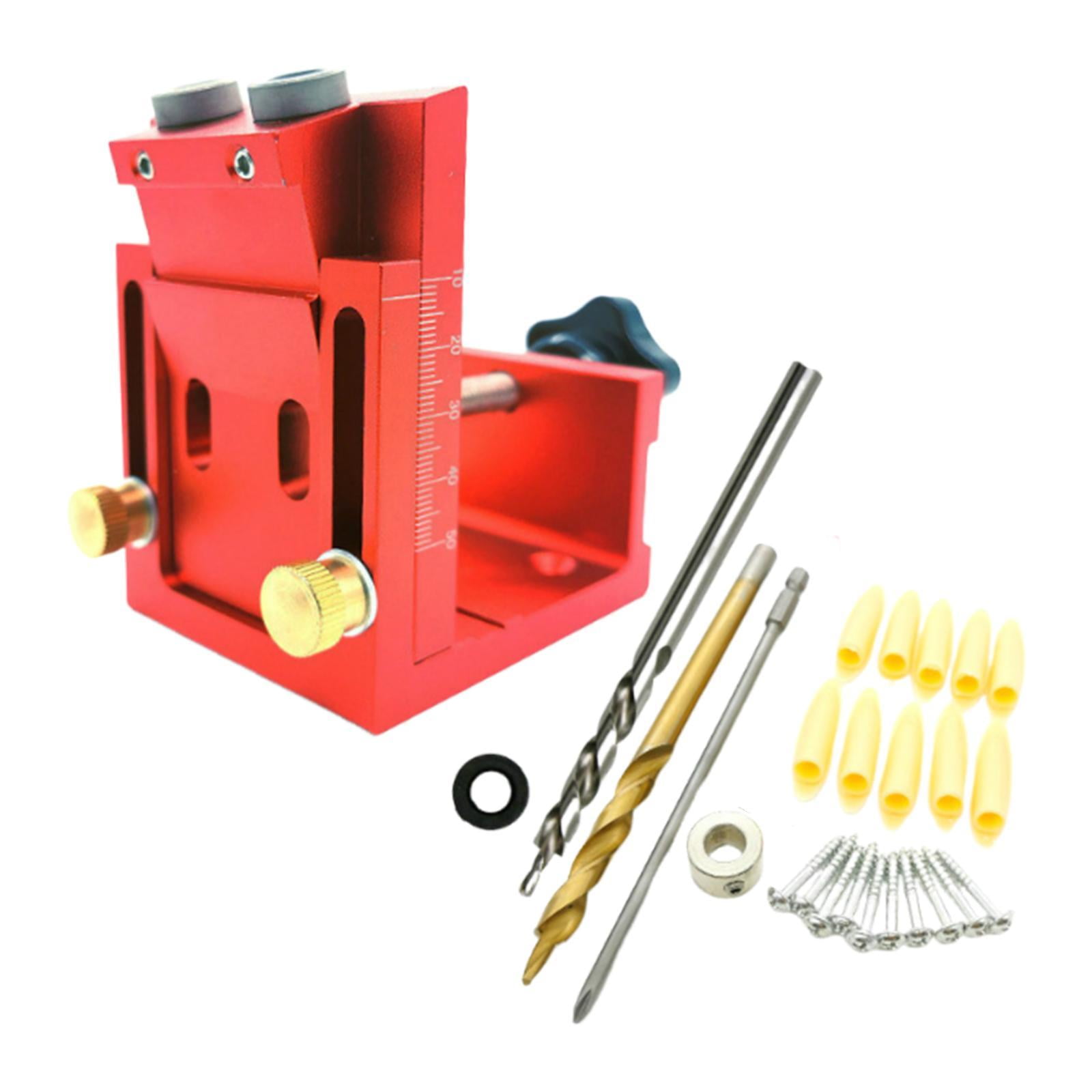 YWMJZEU Inclined Hole Drill Position Woodwork Guides Joint Angle Tool ...