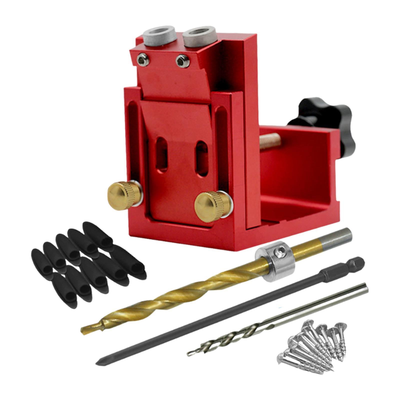 YWMJZEU Inclined Hole Drill Position Woodwork Guides Joint Angle Tool ...