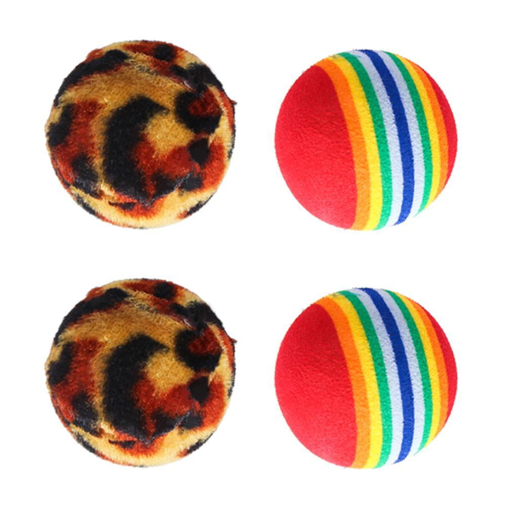 YWMJZEU Set of 4 Pet Talking Babble Ball Interactive Dog Toy Makes ...