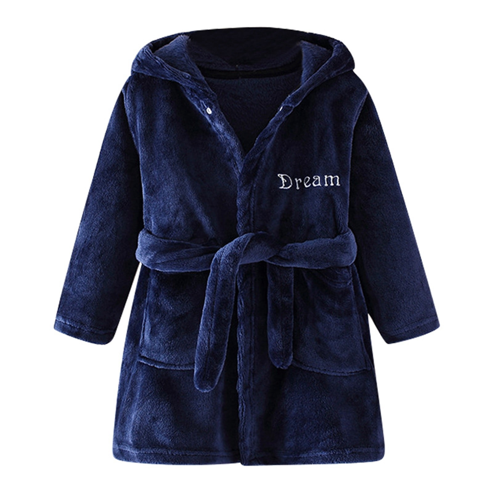 YWOAGH Kids Pajamas Cozy Robes for Homewear Cartoon Hooded Sleepwear ...