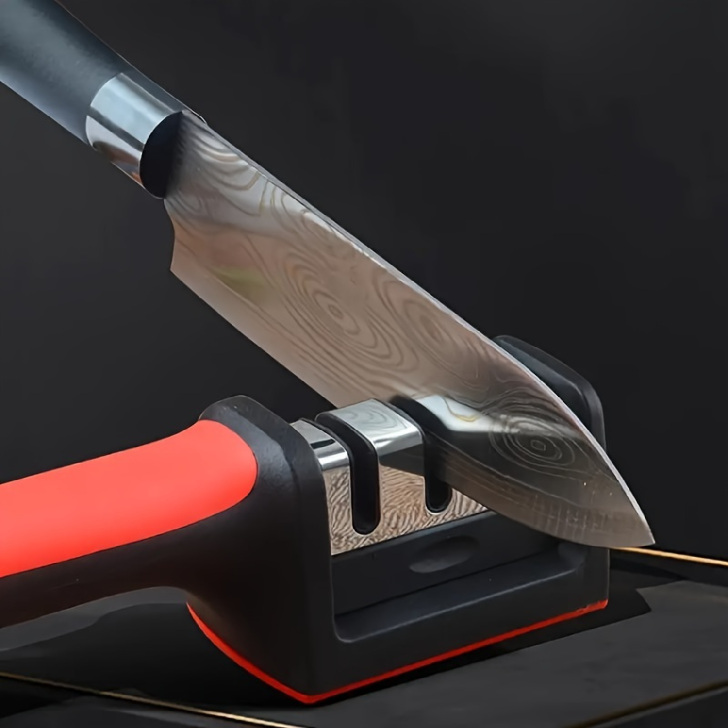 YWUDIC Portable 3-Stage Tungsten Steel Sharpener - Versatile Handheld ...