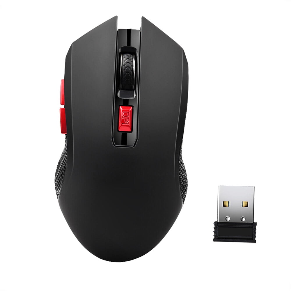 YWYT Wireless Gaming Mouse, 2400DPI Optical Ergonomic Mouse for PC ...