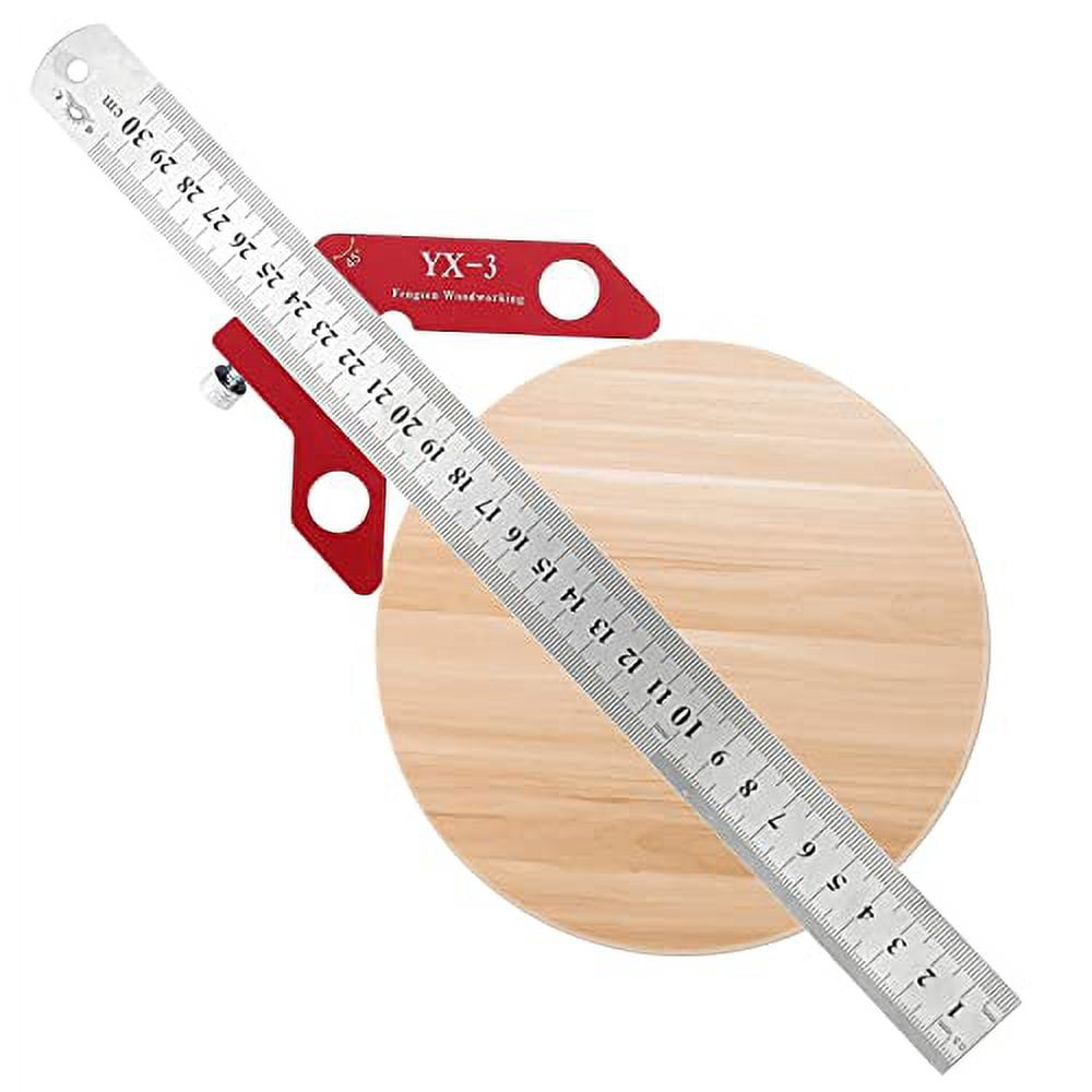 YX-3 Center Finder, Woodworking Square Center Scribe, 45° 90° Center ...