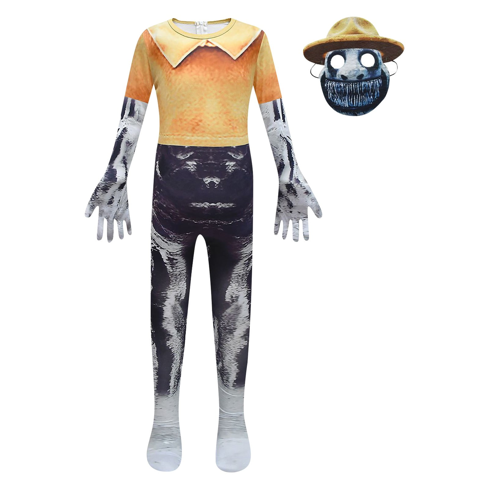 YXB11 Costume Tights Cartoon Game Zookeeper Onesie Kids Costume Role ...