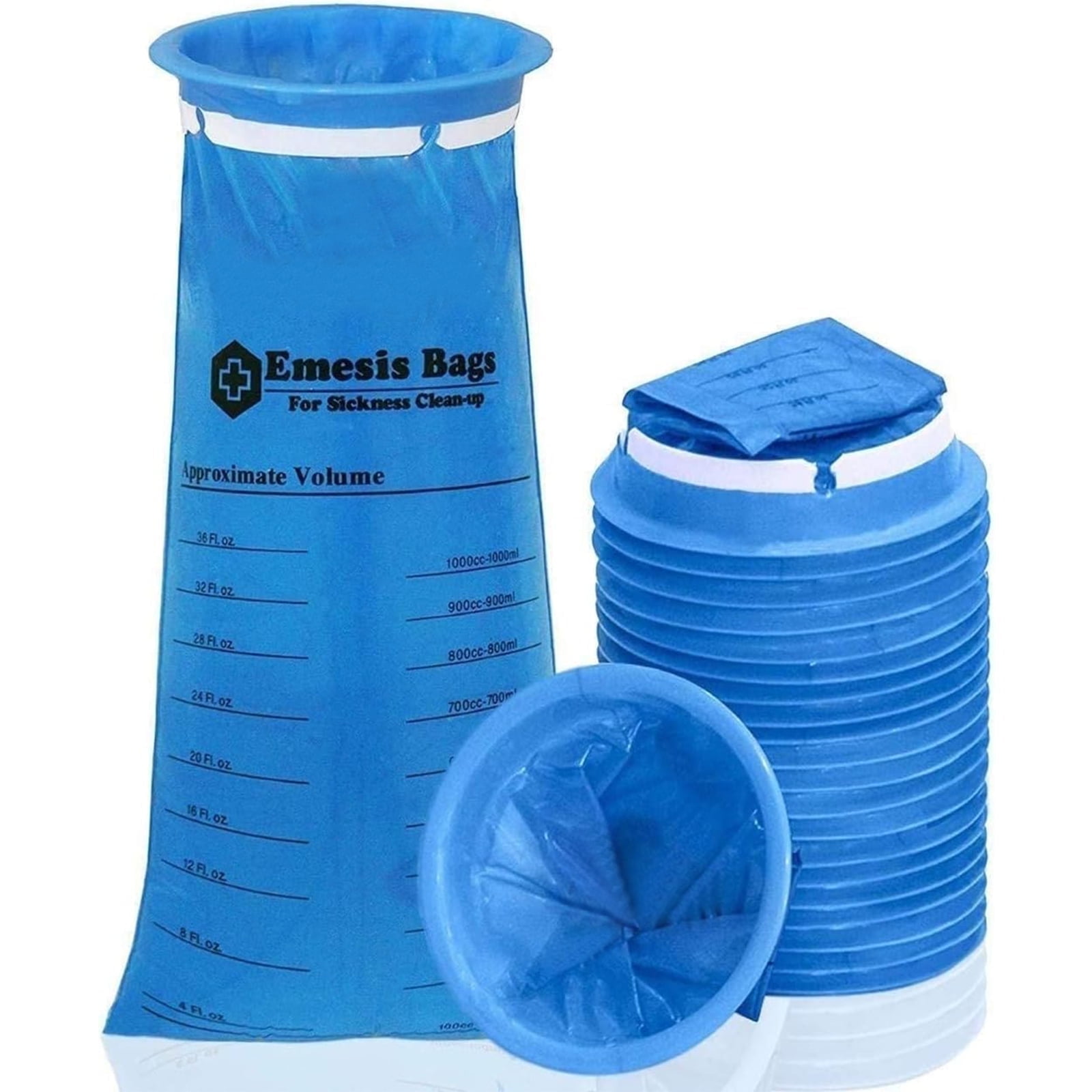 YXMEIGUO 24Pack Vomit Bags Disposable, 1000ML Throw up Bags, Portable ...