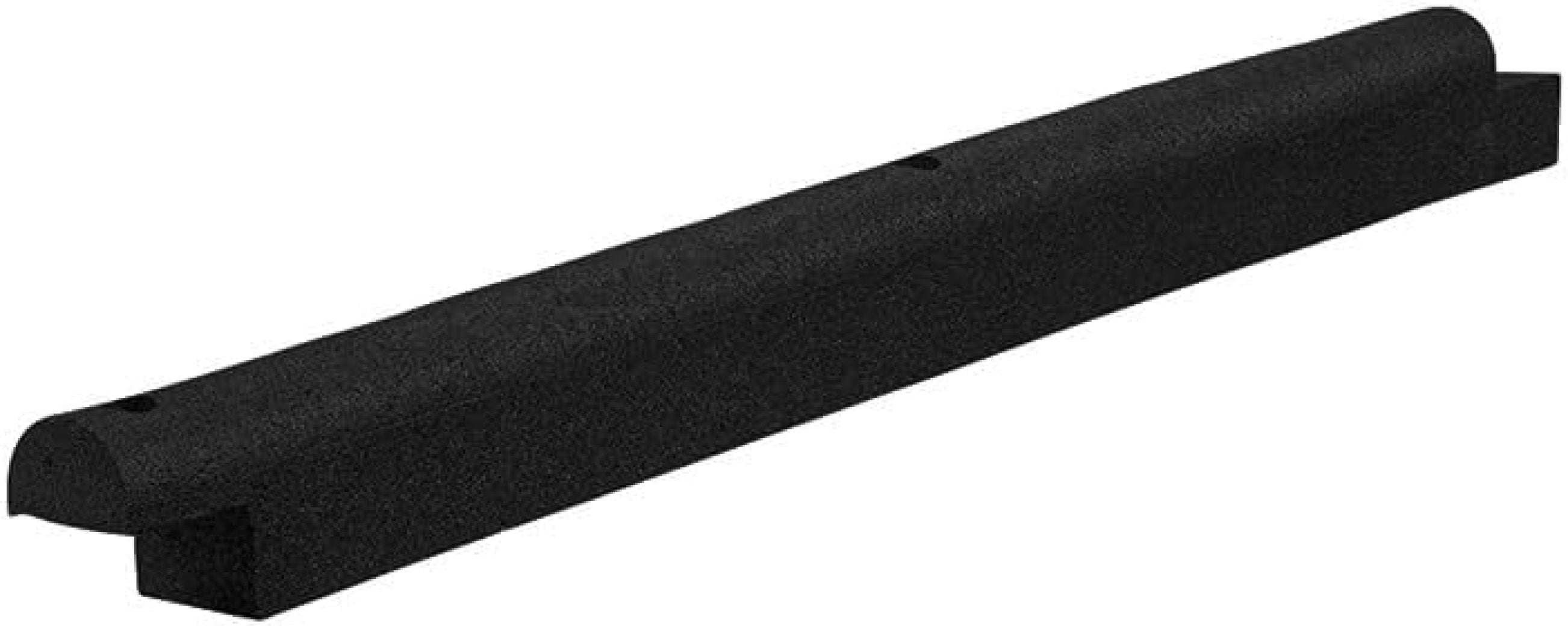 YXNF 4' Flexible Interlocking Rubber Edging for Playgrounds (Black, 2 ...