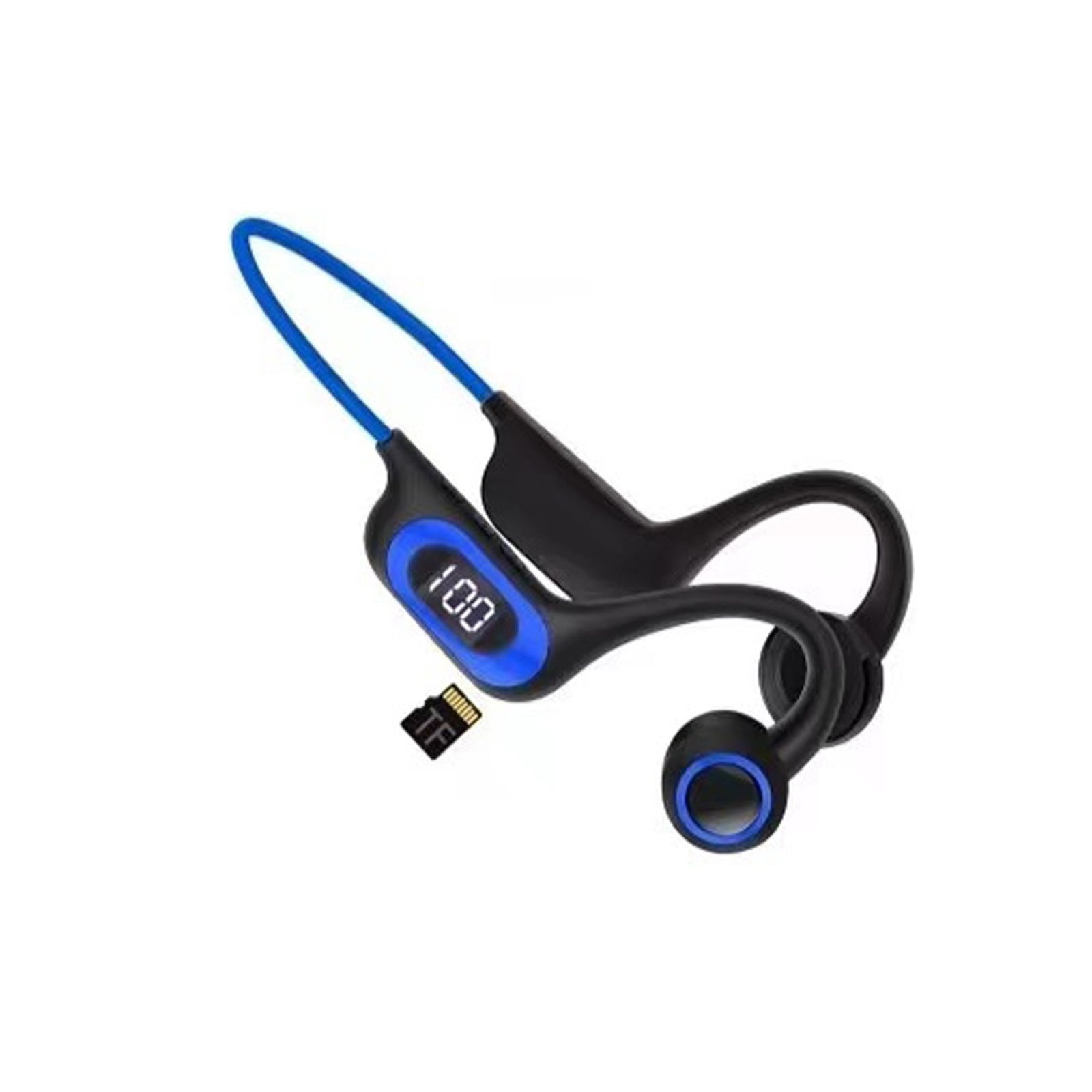 YXP True Bone Conduction Wireless Bluetooth Earphone Open Ear Outdoor ...