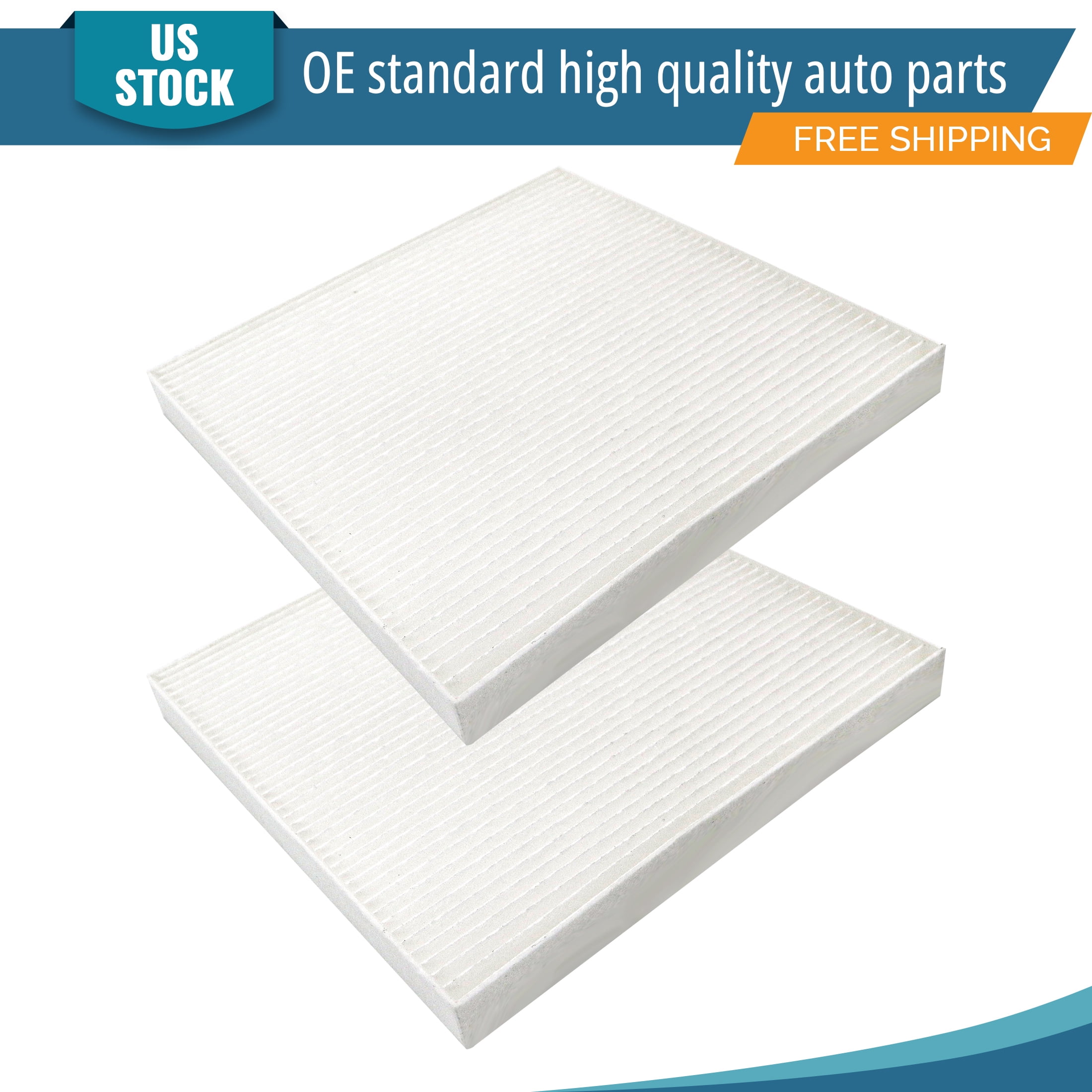 YXPCARS 2PCS Cabin Air Filter for Toyota Tacoma 05-23 Dodge Dart ...
