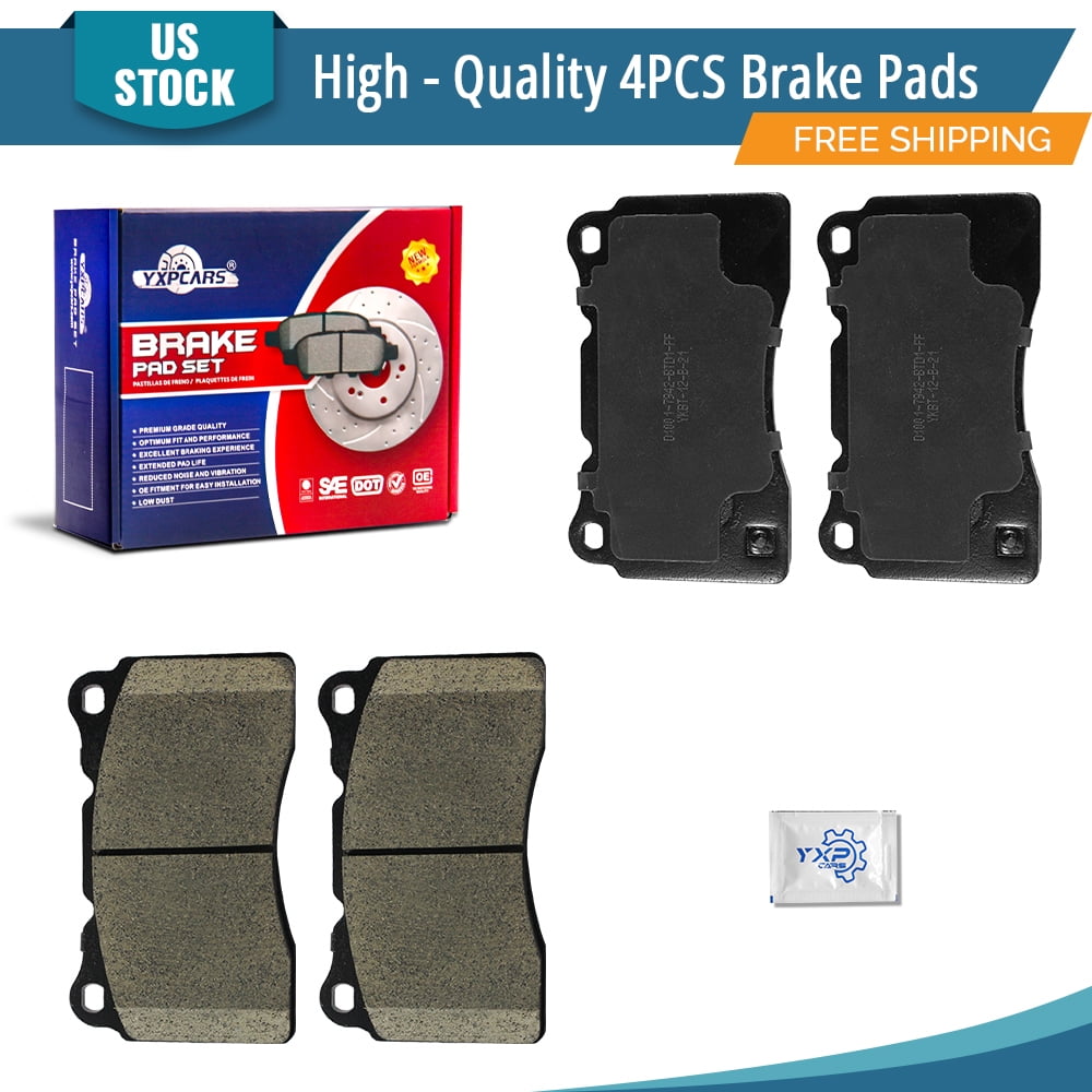 YXPCARS 4PCS Front Ceramic Brake Pads Set(BD1001) - Walmart.com