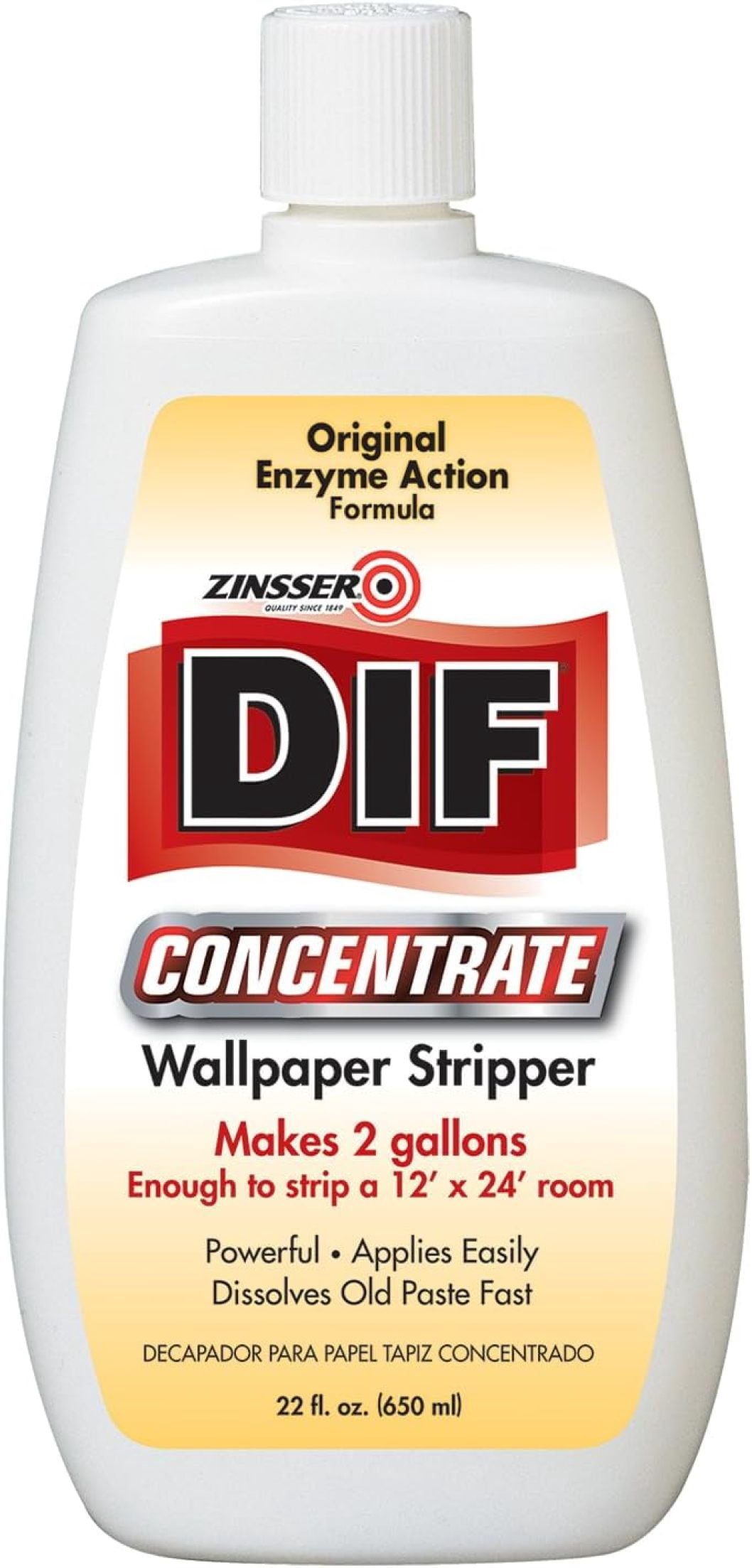 YXPP 22 oz Zinsser 02422 Zinsser, DIF Wallpaper Stripper Concentrate ...