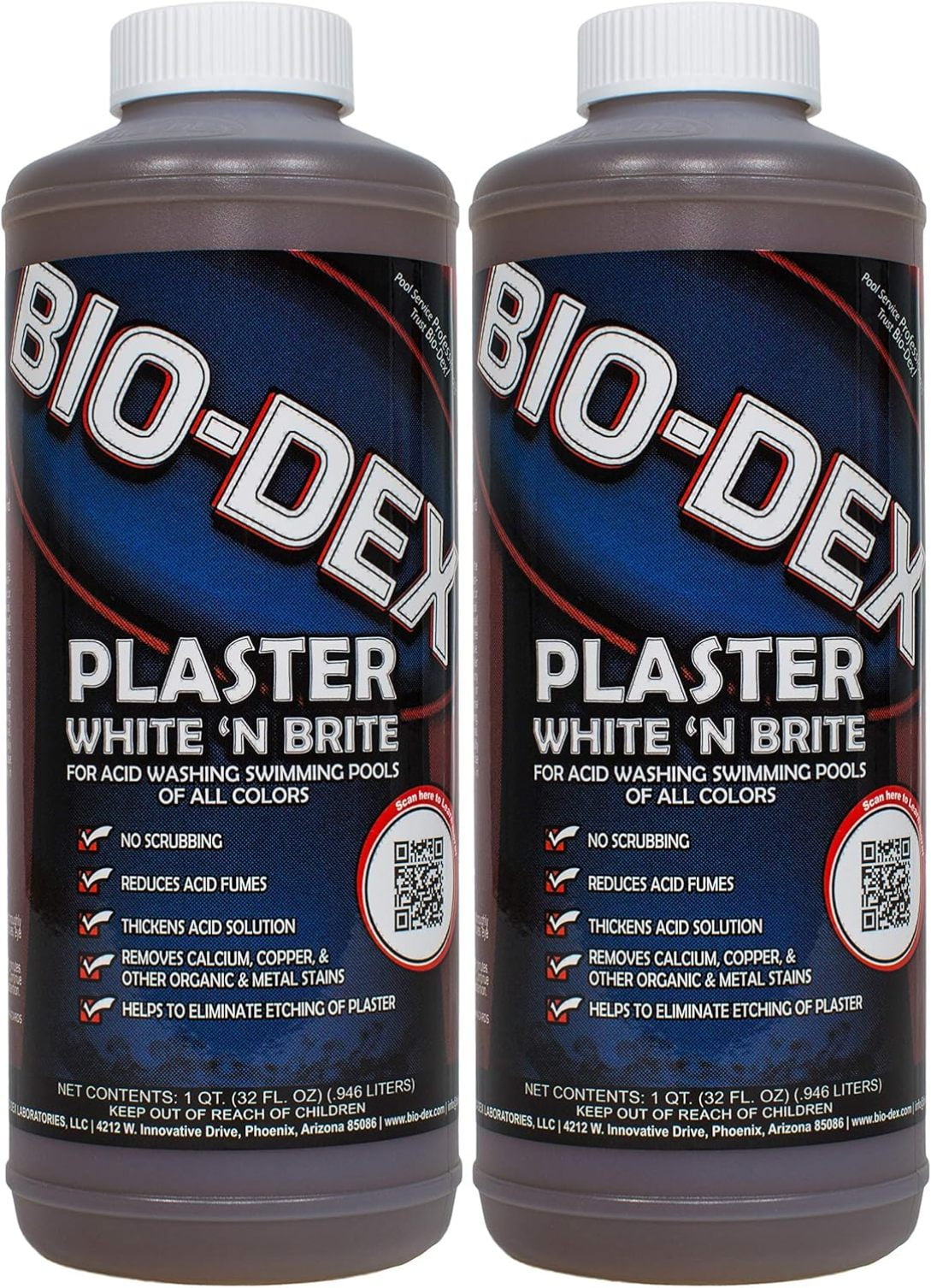 YXPP Plaster White 'N Brite (1 qt) - 2 Pack - Walmart.com