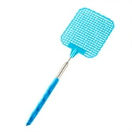 Enoz Fly Swatter, Wire Handled Plastic Fly Swatter, Assorted Colors, 2 ...