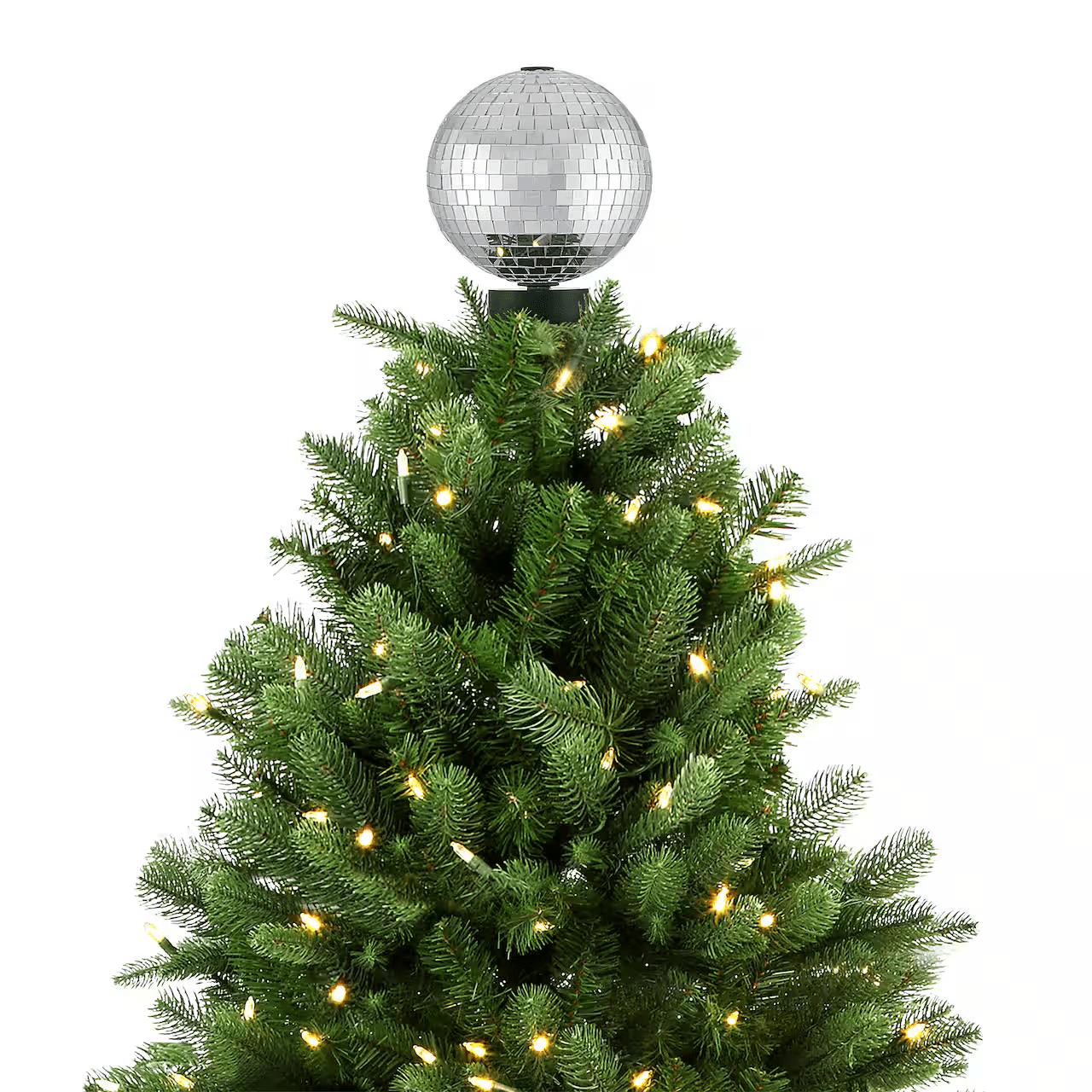 YY 6" Animated Disco Ball Tree Topper - Walmart.com