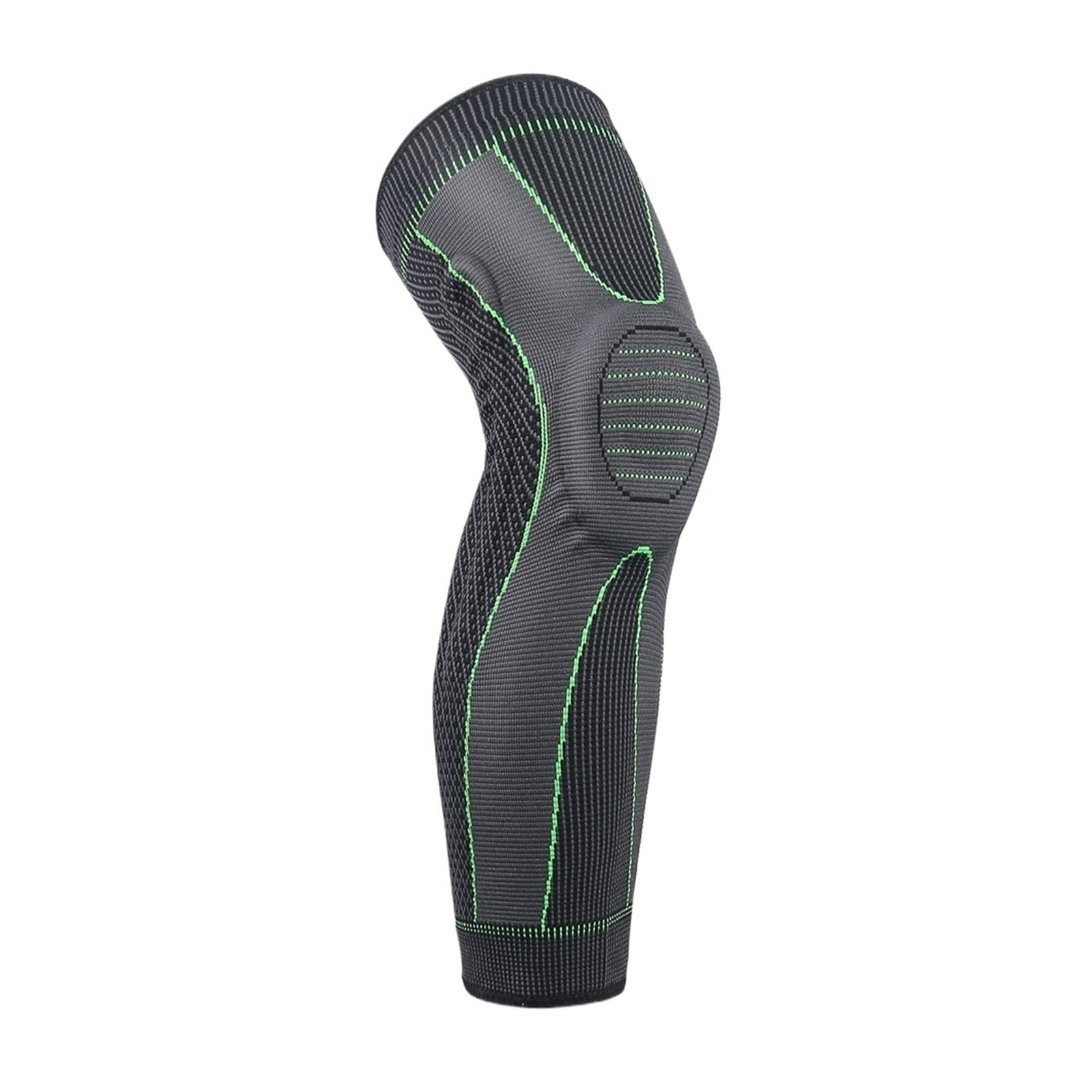 YY Full Leg Compression Sleeve for with Side Spring Stabilizers Patella ...