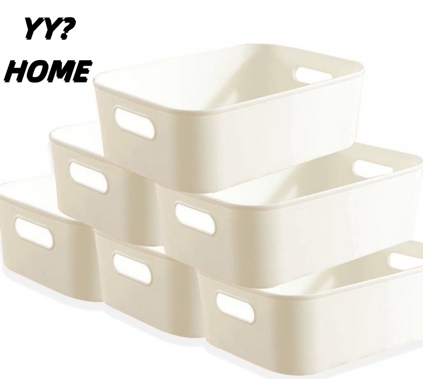 YY?HOMEA set of 6 storage baskets, essential for efficient storage on ...