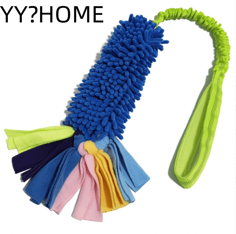 YY?HOMEDog tugboat Strong squeaking rope toy: Suitable for large, medium and small dogs ...