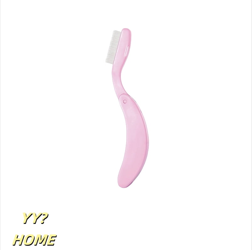 YY?HOMEEssential beauty tools! 4 packs of folding eyelash combs ...