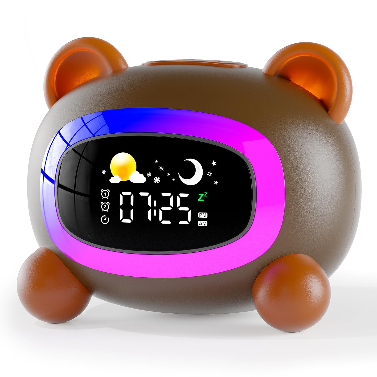 YY Kids Alarm Clock Ok to Wake Alarm Clock for Kids, Toddlers Night ...