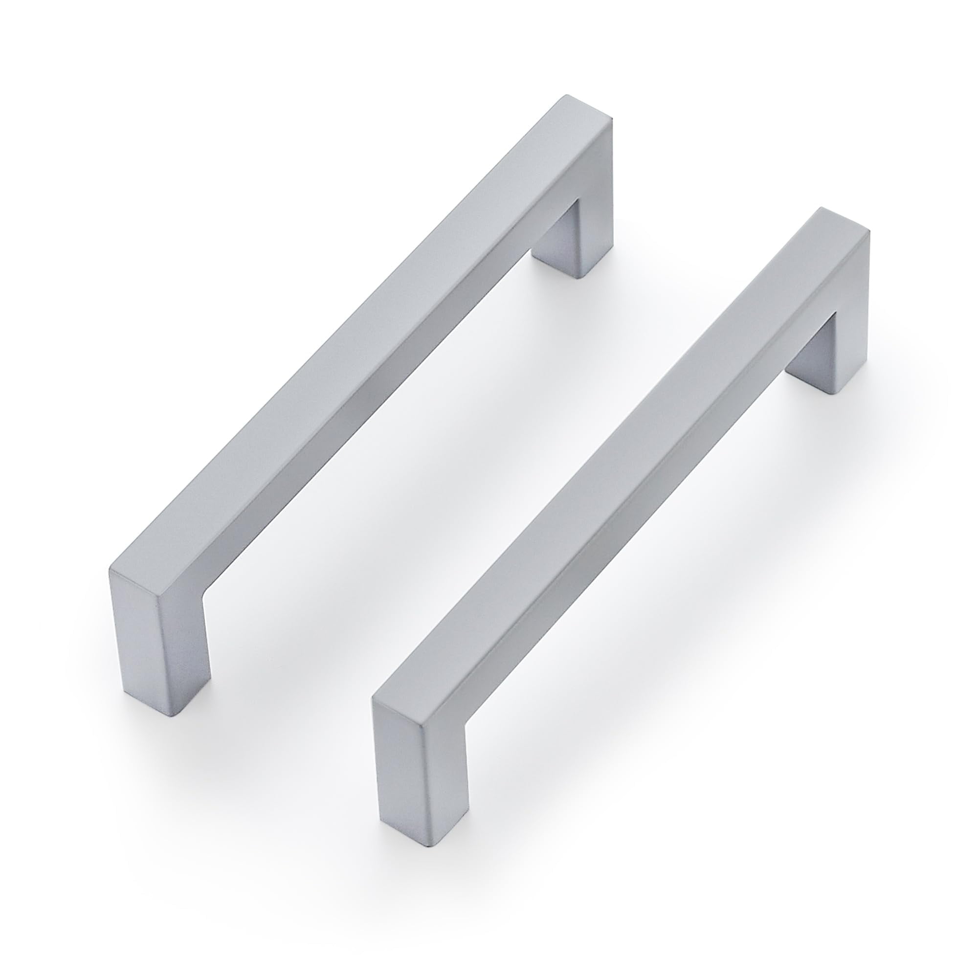 YY Kitchen Square Cabinet Handles Matte Black Pulls Drawer Hardware for ...