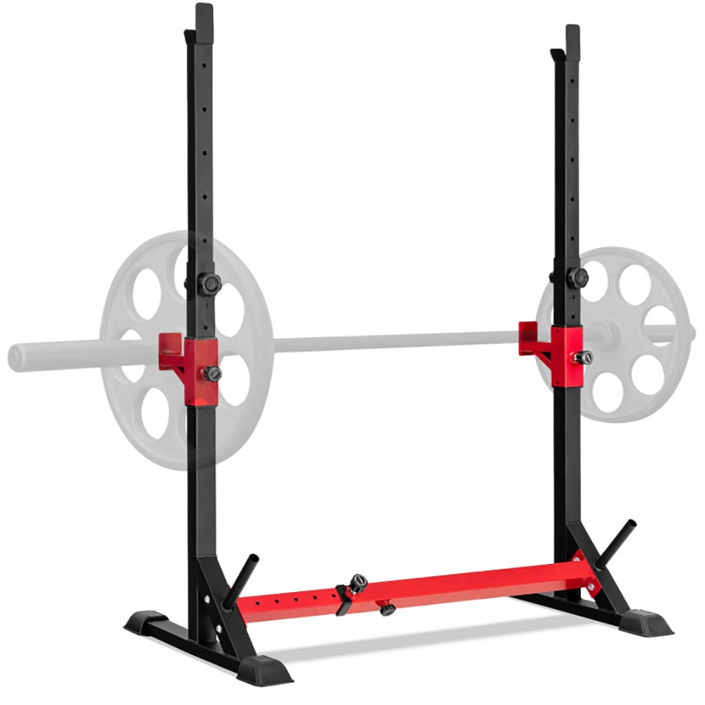 YYAo Adjustable Squat Rack Stand for Home Gym Fitness - Walmart.com