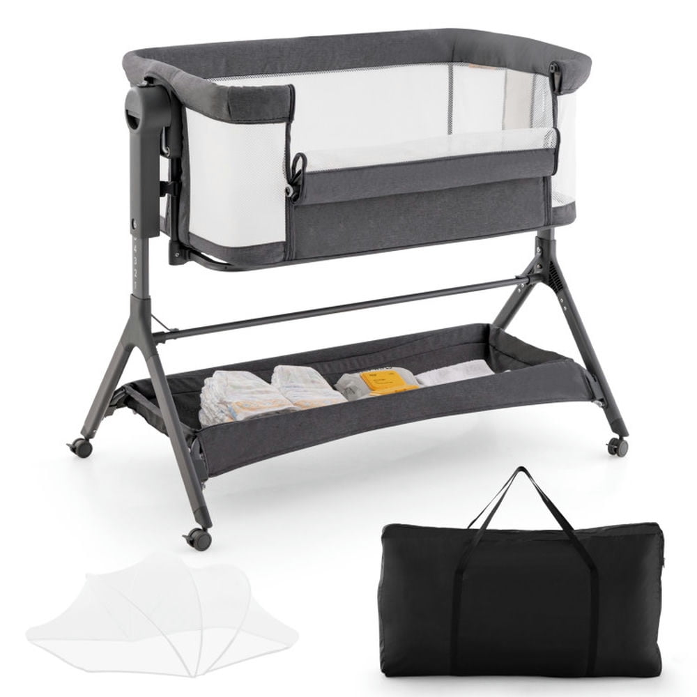 YYAo Baby Bassinet, Bedside Bassinet, Baby Bassinets Bedside Sleeper ...