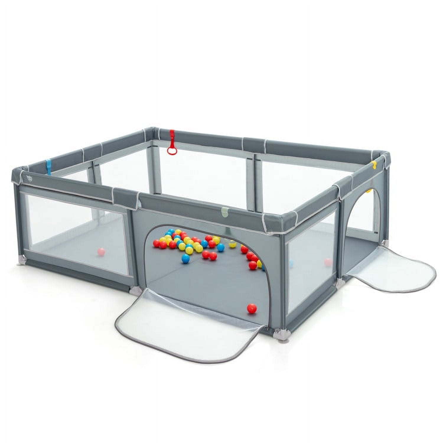YYAo Baby Playpen,Baby Gate, Play Fence, Toddler Fence Play Area ...