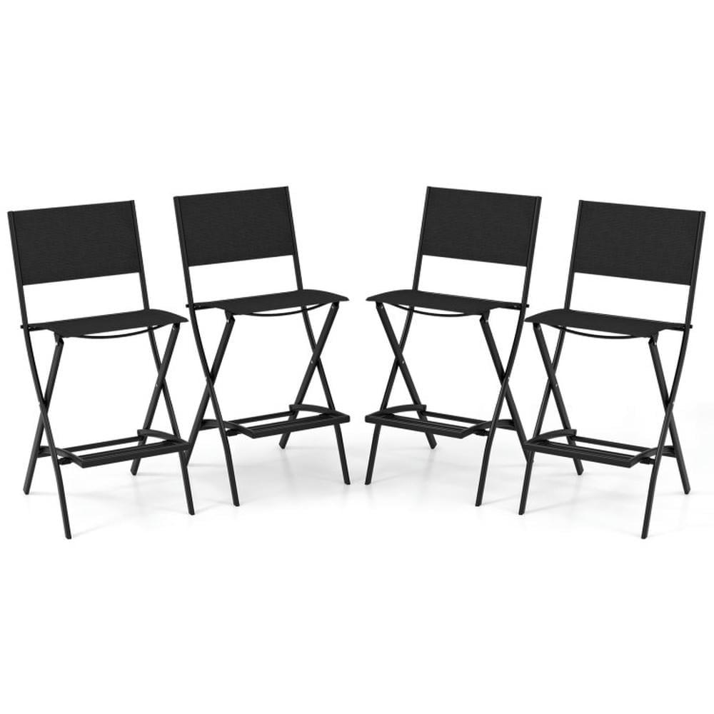 YYAo Bar Stools Set, Bar Stools Set,Outdoor Folding Bar Height Stool ...