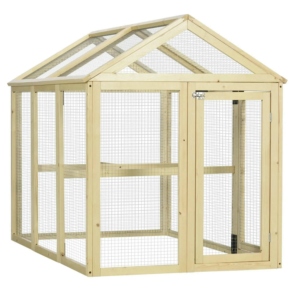 YYAo Chicken Coop, Outdoor Chicken Coop,Wooden Chicken Run, Combinable ...