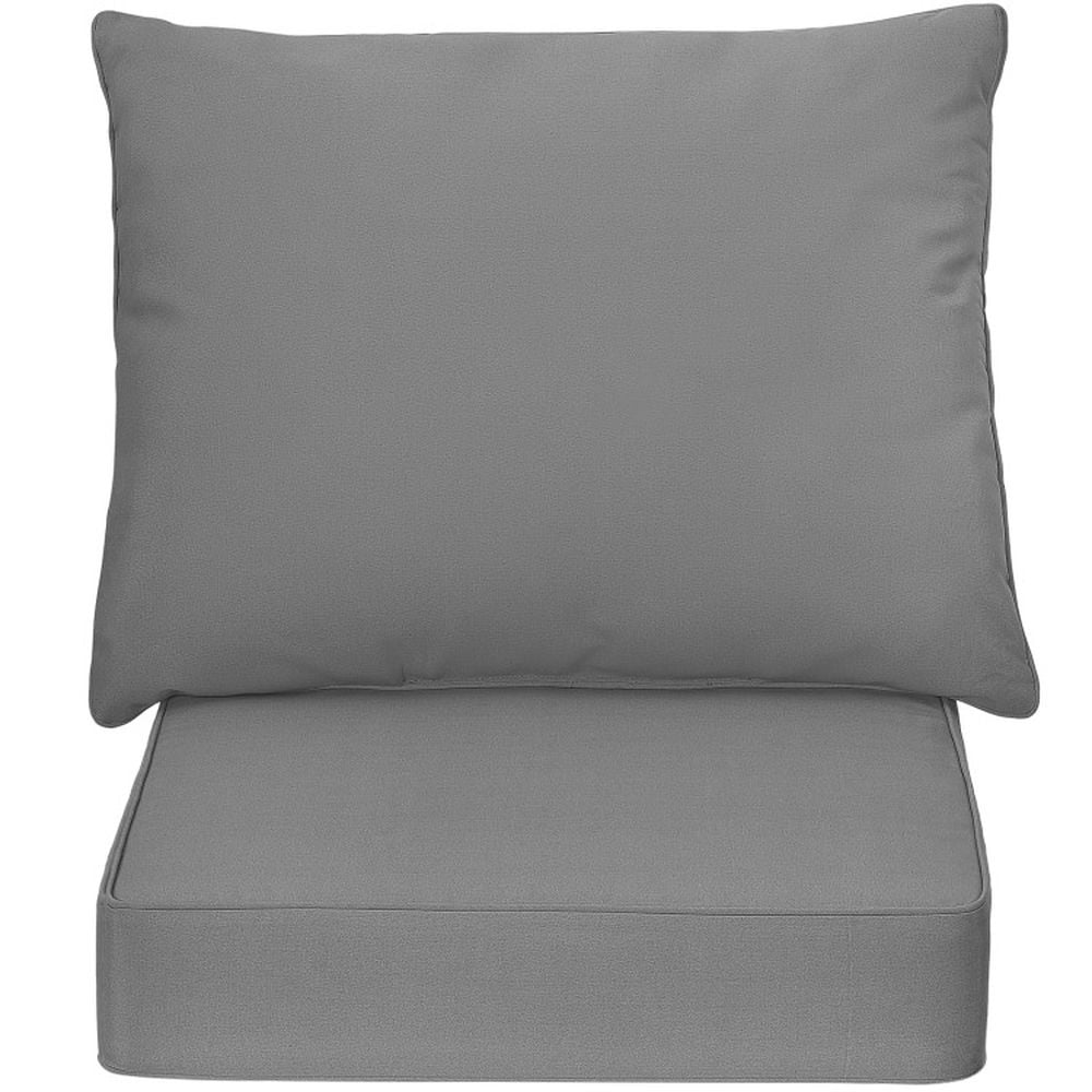 YYAo Deep Seat Cushion, Water Resistant Chair Cushions,Deep Seat Chair ...
