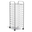 YYAo Filing Cabinet, File Cabinet, 6 Drawers Rolling Storage Cart ...