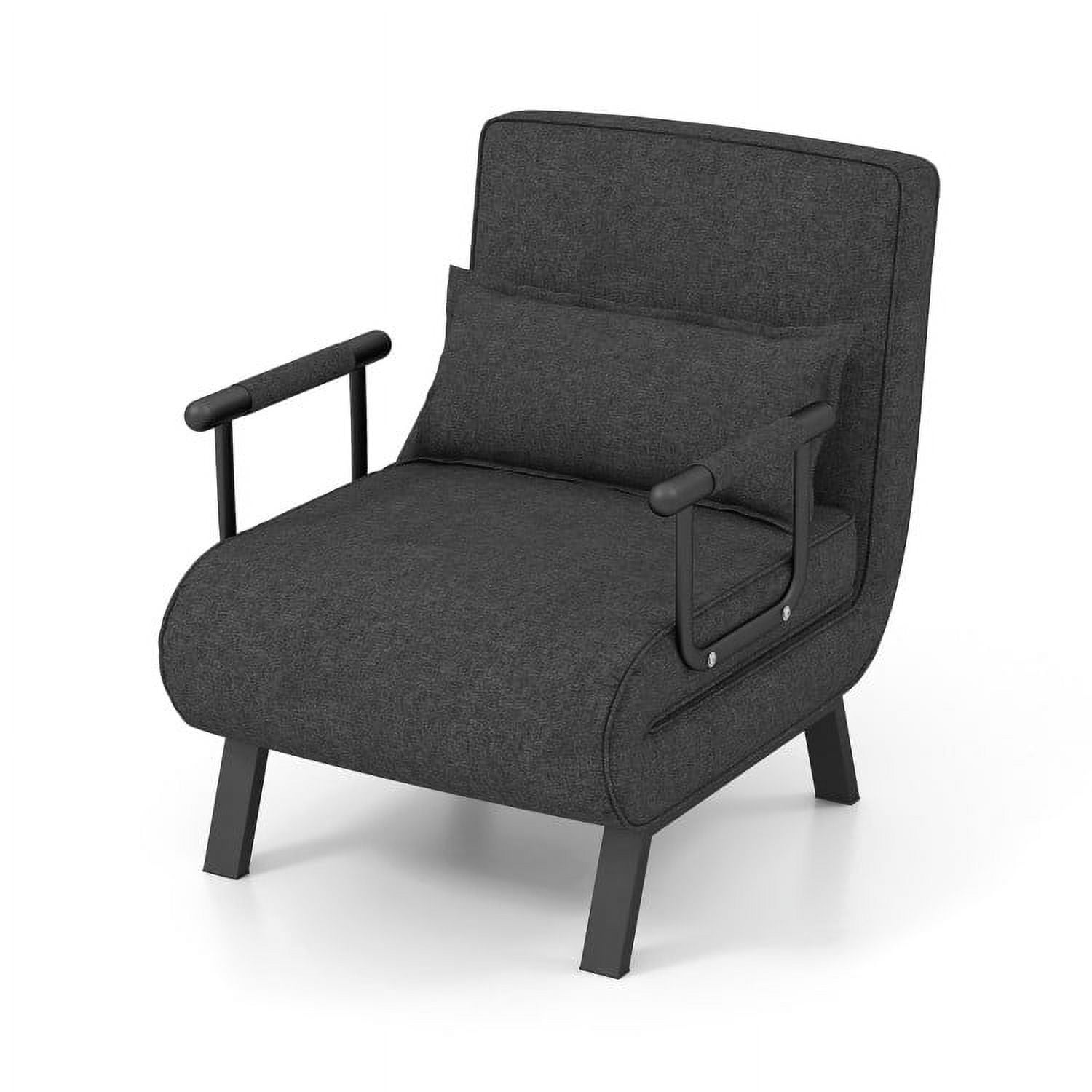 YYAo Folding Chair Bed, Comfy Convertible Sleeper Sofa, Folding 6 ...
