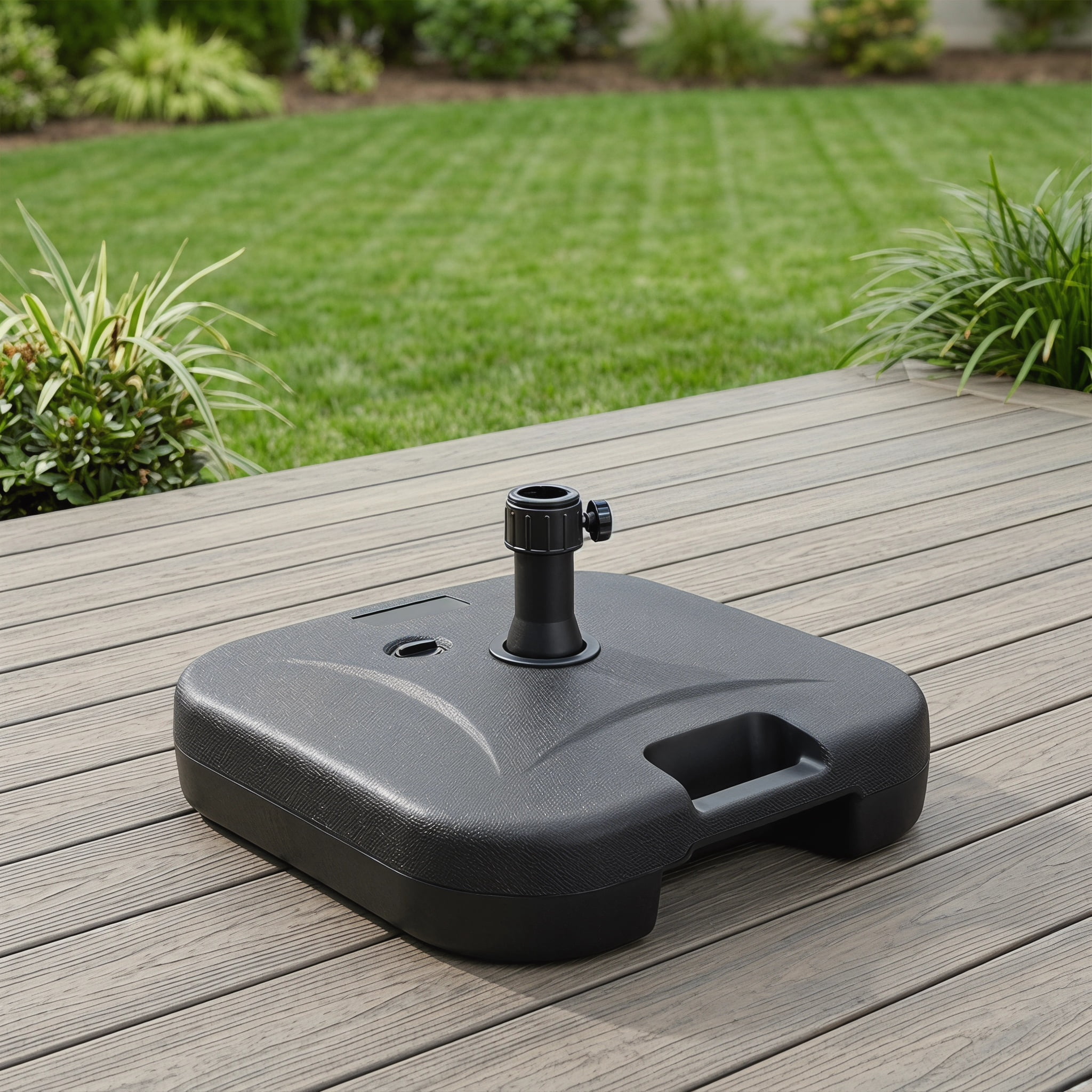 YYAo Heavy Duty Holder Stand, Market Umbrella Base,Fillable Patio ...