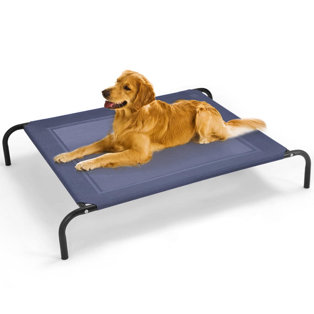 YYAo Indoor and Outdoor Cooling Pet Cot Bed for Dogs, Cooling Elevated ...