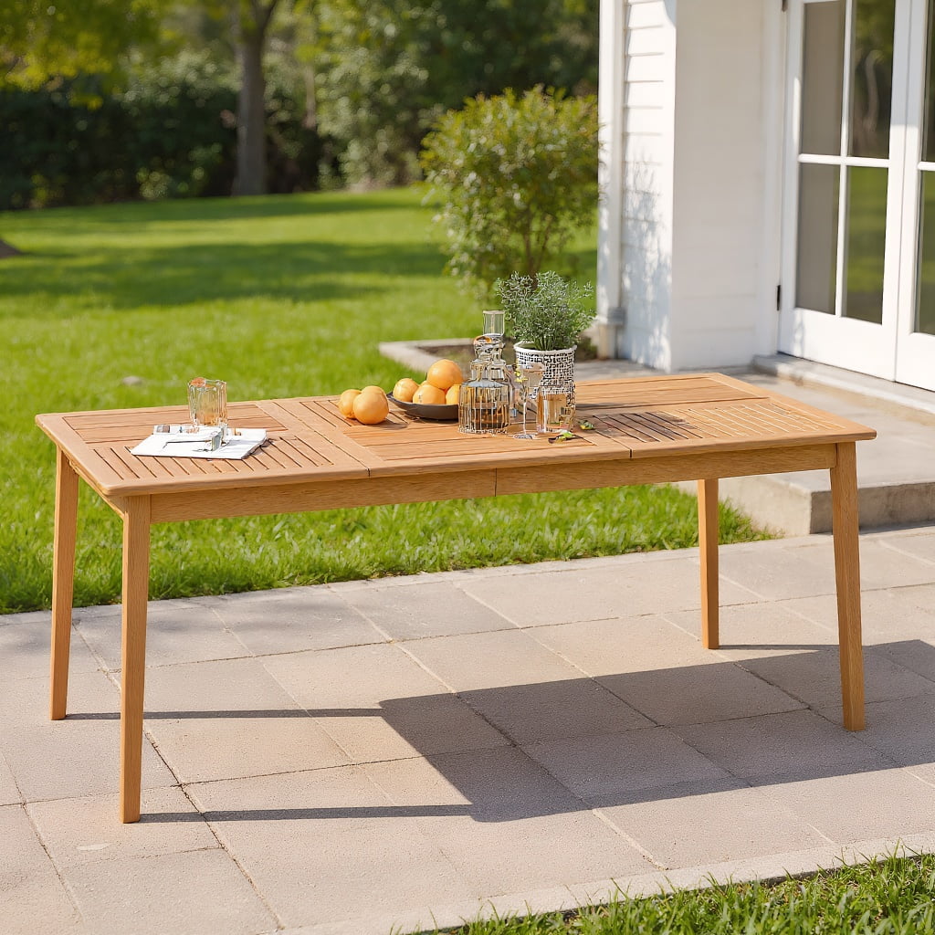 YYAo Outdoor Entertaining Tables,Patio Dining Table,8-Person Outdoor ...