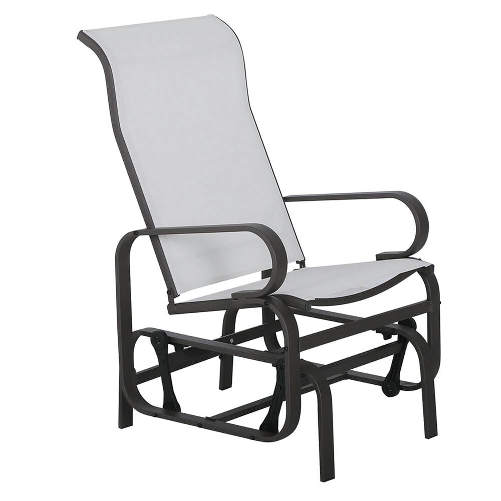 YYAo Outdoor Swing Rocker Glider Chair, Rocking Lounge Chair,Gliding ...