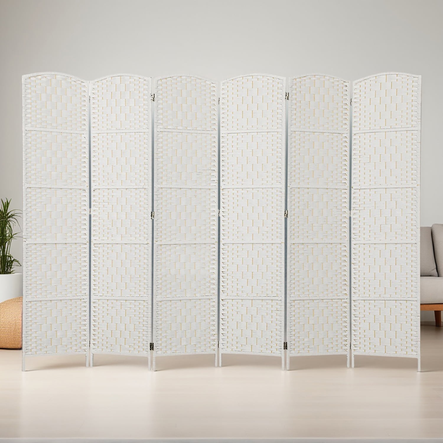 YYAo Privacy Screens, Privacy Fence Panels,6 Panel Folding Privacy ...